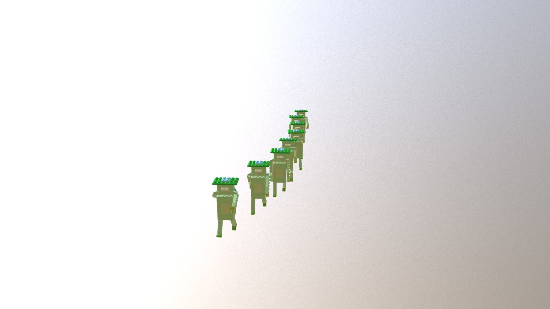 Kappa 8 Posturas - 3D model by anmass20 [317377e] - Sketchfab