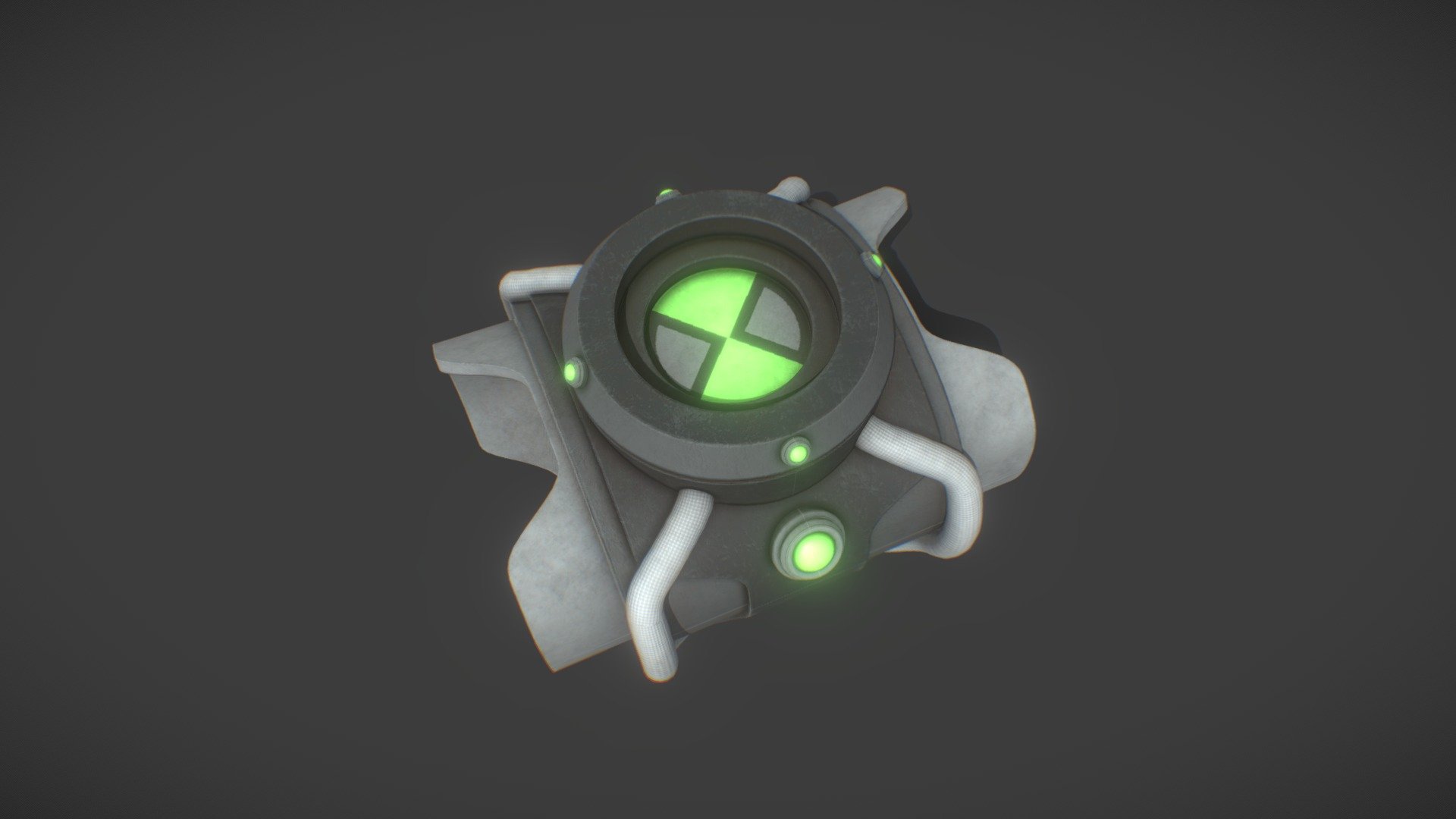 Omnitrix - 3D model by R1CH4RD [3173d00] - Sketchfab