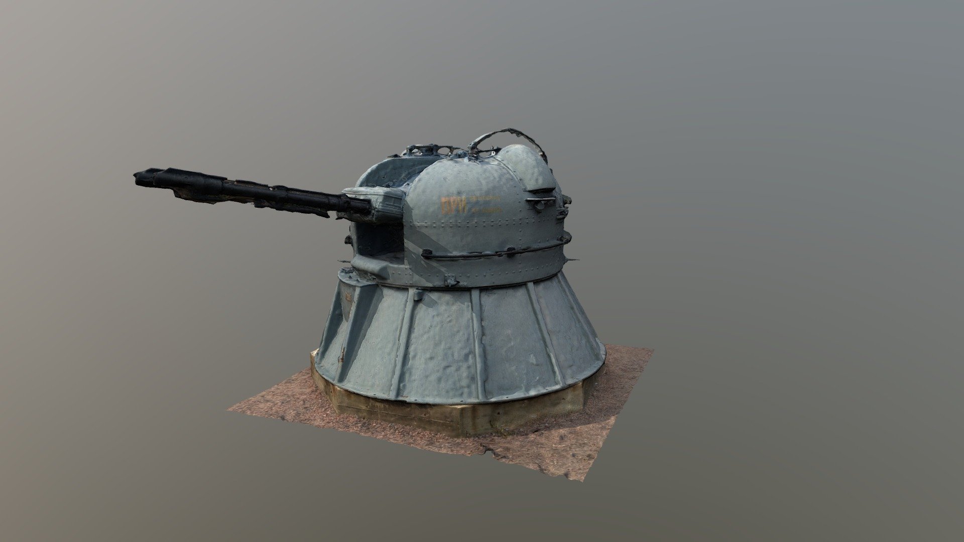 30 mm Naval Gun (RAW) - Download Free 3D model by Zende [31748b4 ...