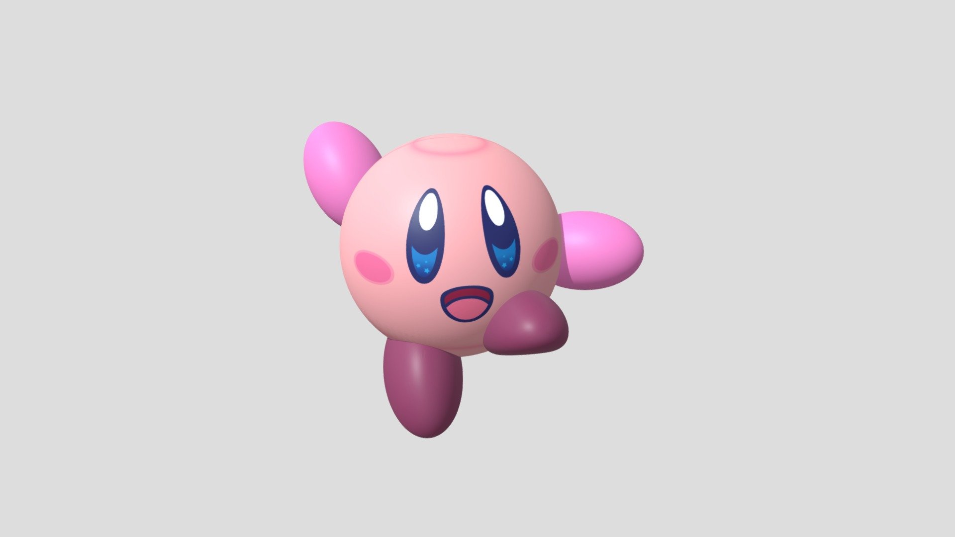 Kirby - Download Free 3D model by Akinremi [317494c] - Sketchfab