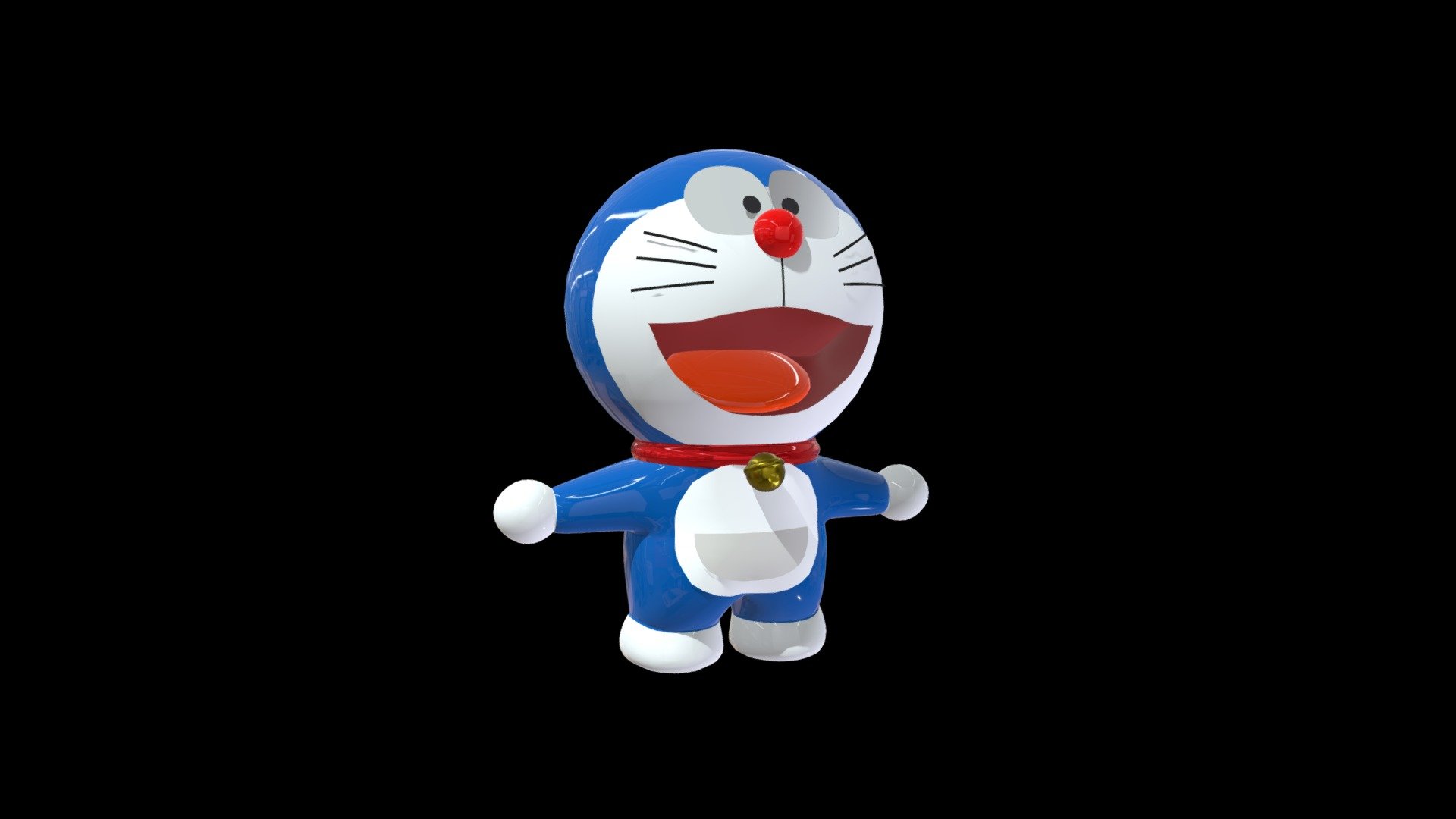 Doraemon 3D Model - Download Free 3D model by Ayush Animation Studio ...