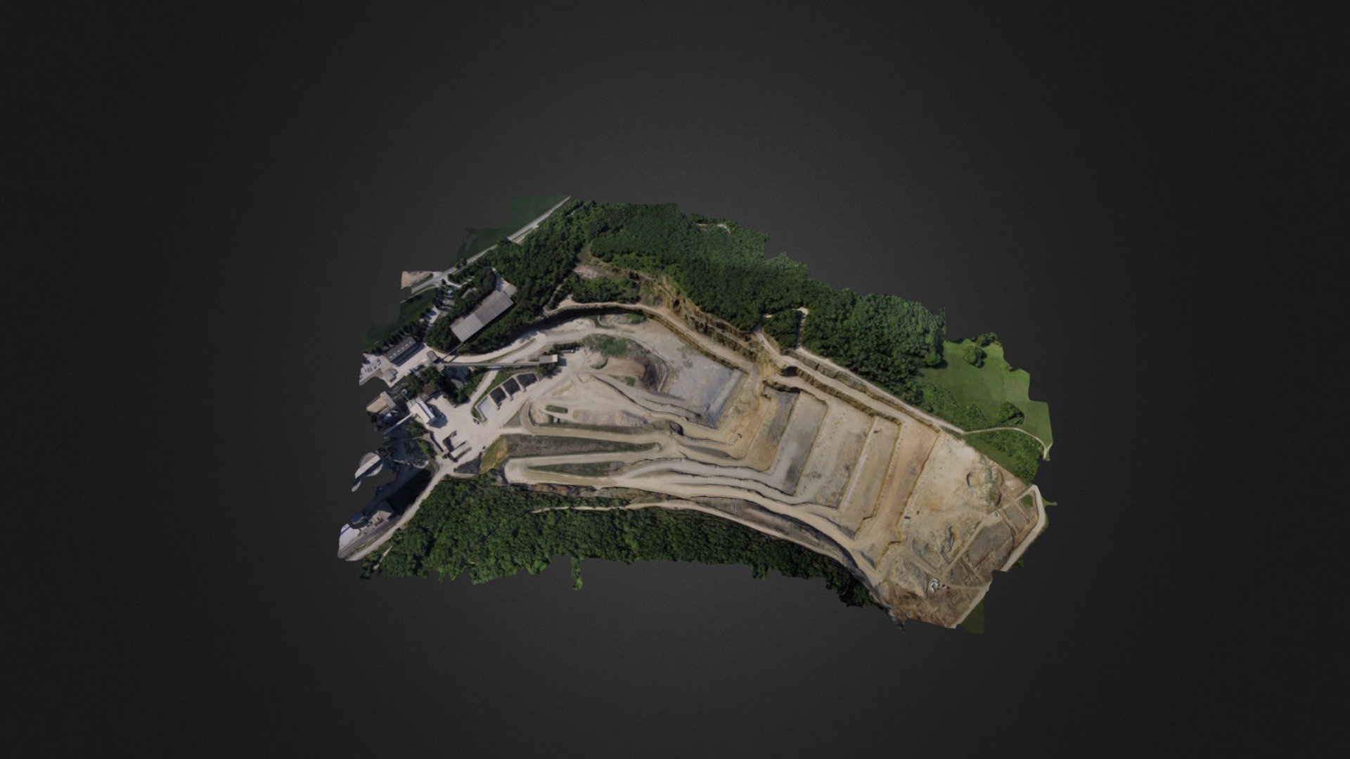 Quarry - 3D model by OFO_my (@armi) [3179487] - Sketchfab