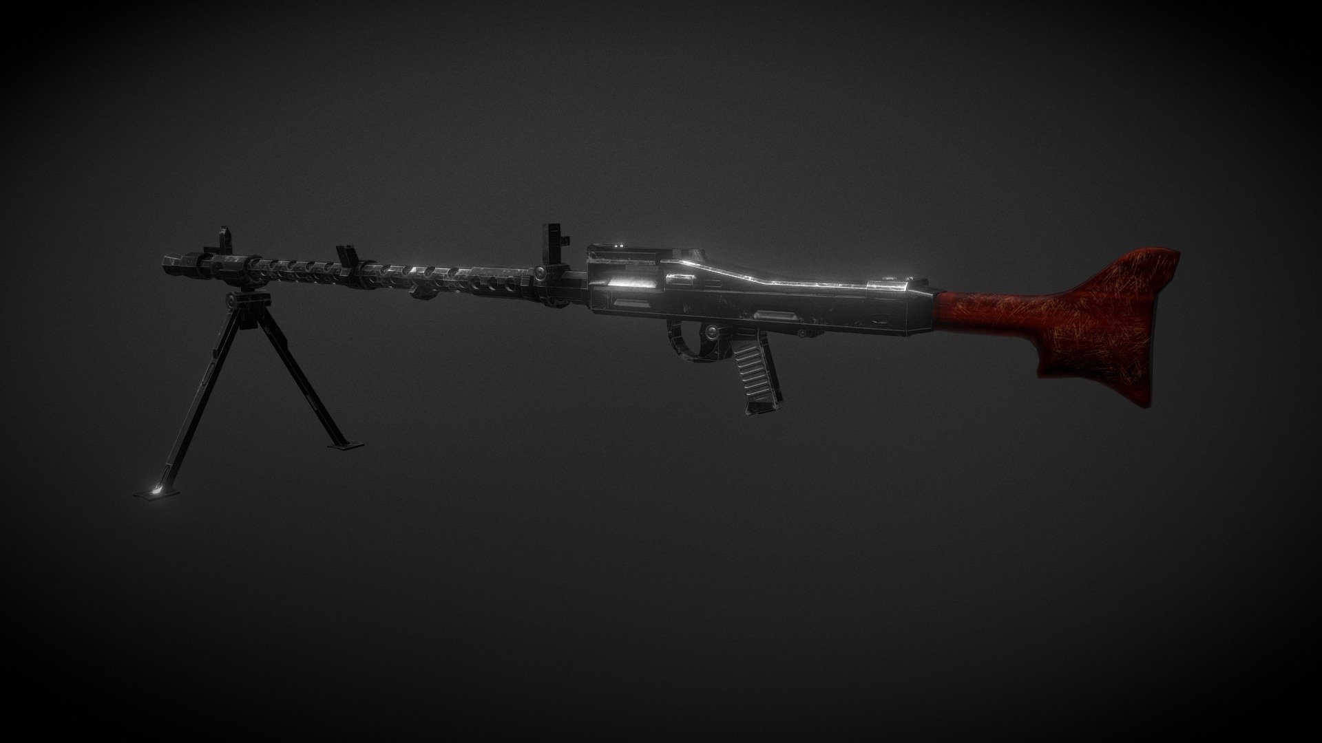 MG34 - 3D model by FWTeastwood [317cbc6] - Sketchfab