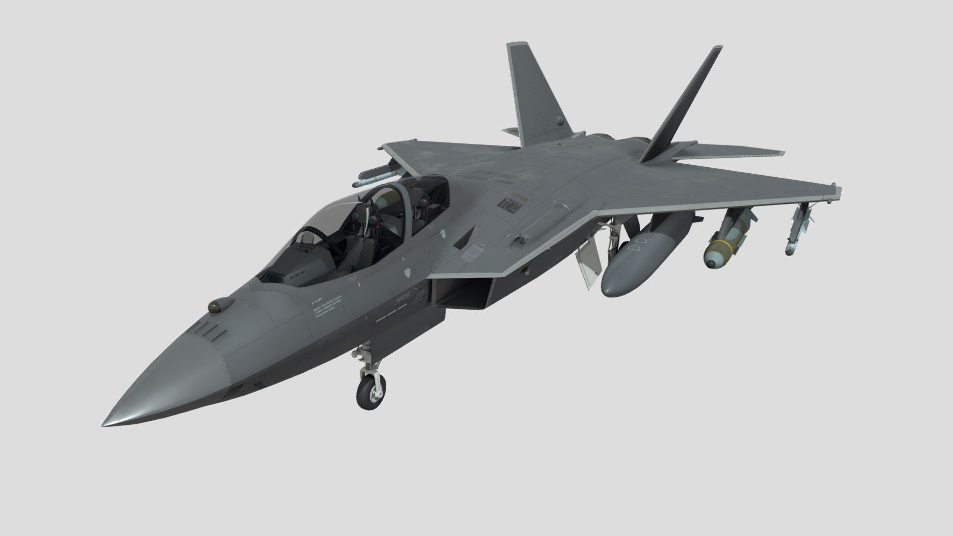 KAI KF-21 V1 - 3D model by SuperCreative3D.com (@supercreative ...