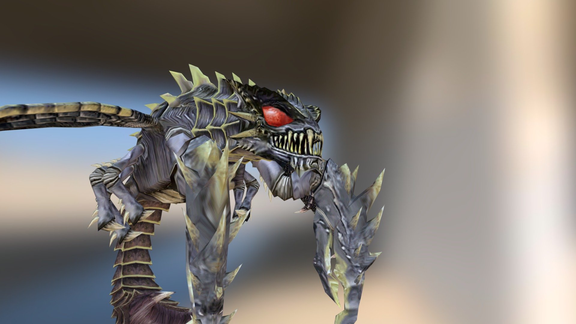 Megaguirus - 3D model by supaikujira [317fe57] - Sketchfab