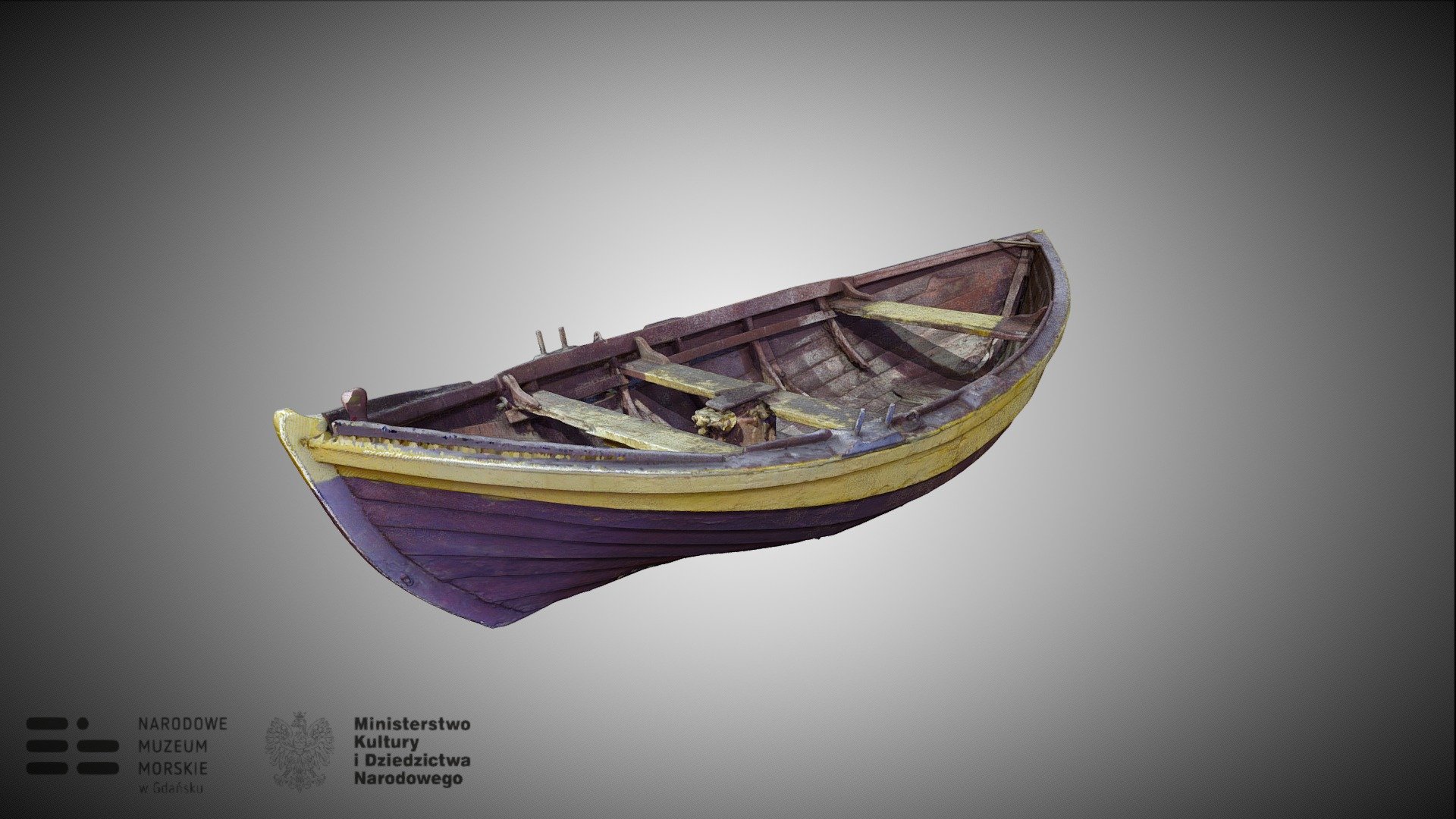 Łódź rybacka (CHA-32) - Download Free 3D model by National Maritime ...