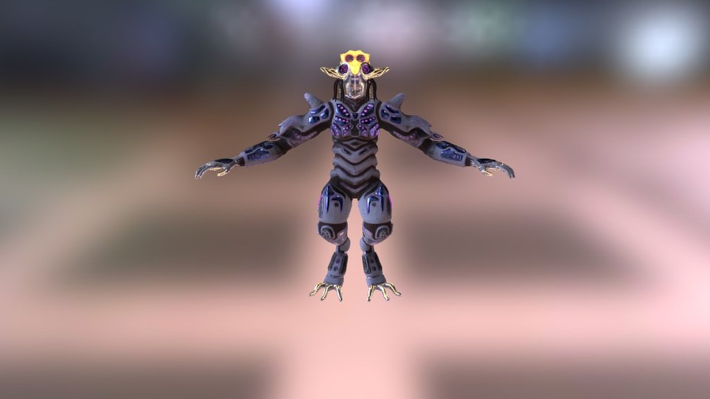 BioMech Robot - 3D model by verdentgrey [3184a3a] - Sketchfab