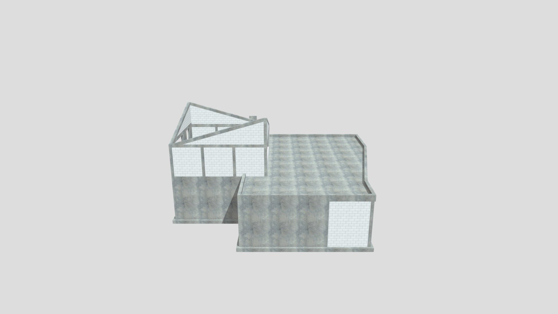 HOUSE ON A SLOPE 1 - 3D model by Kamil Słysz (@konik67) [3185cc7 ...