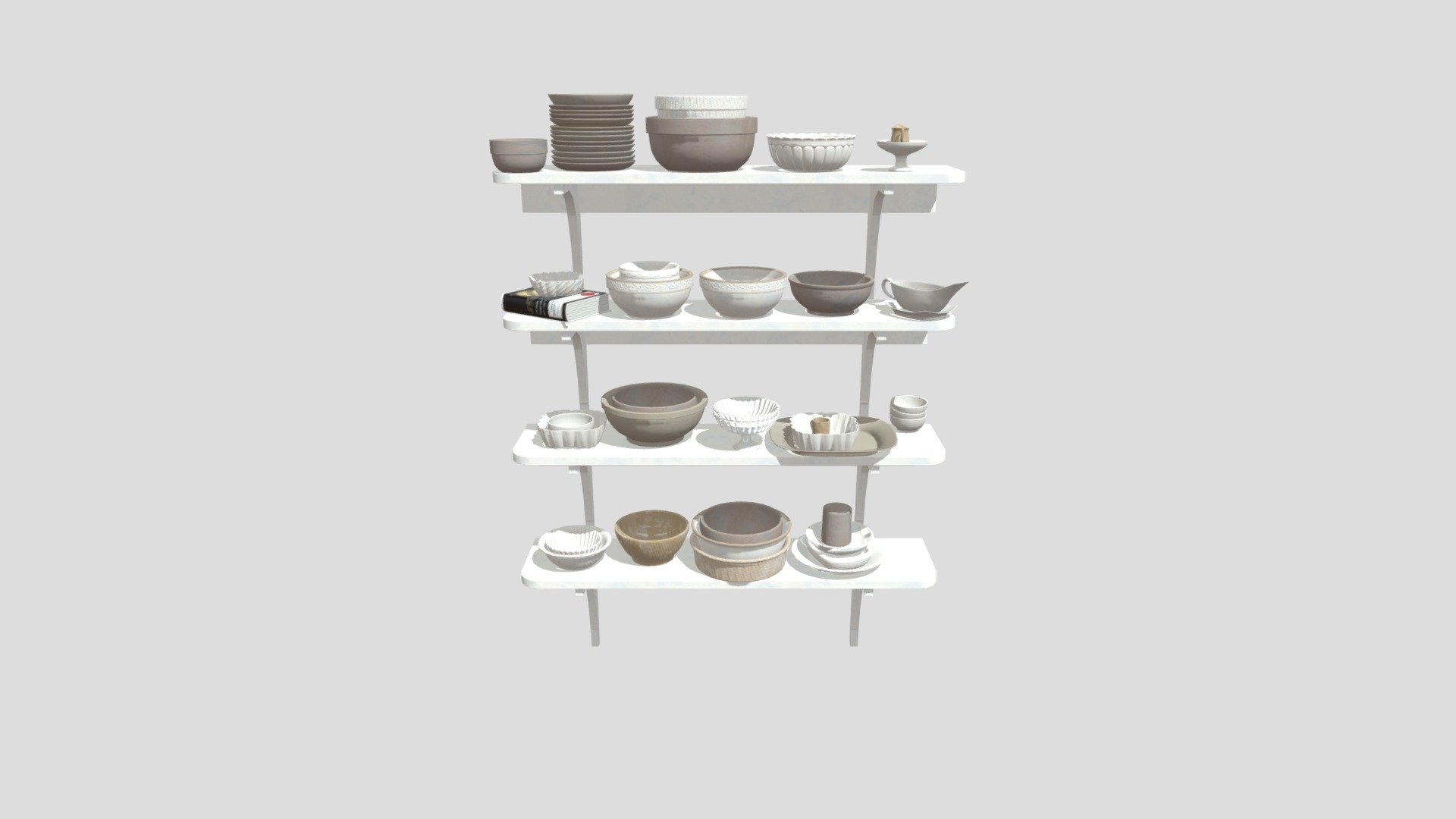 kitchen props 22 AM231 Archmodel - Buy Royalty Free 3D model by ...