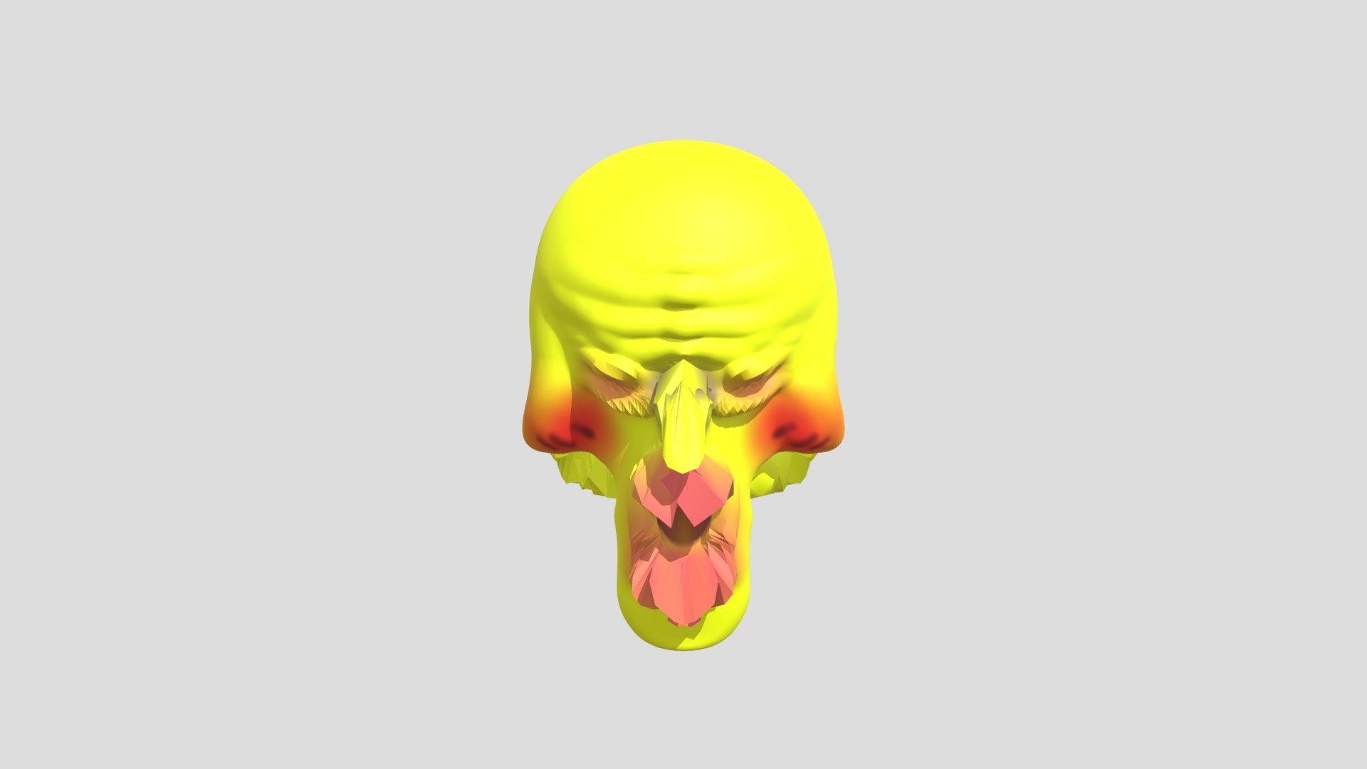Kissing emoji - Download Free 3D model by hippohipo [3187733] - Sketchfab