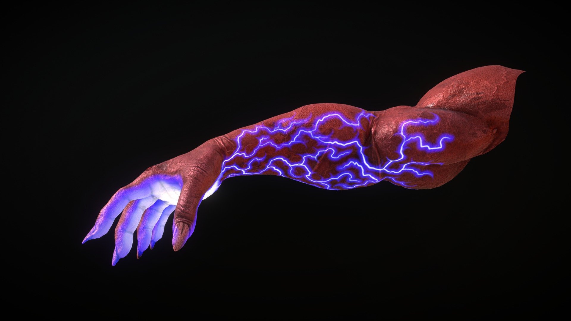 Demonic FPS Arm (Anau Mynau Games) - 3D model by TooManyDemons [318831d ...