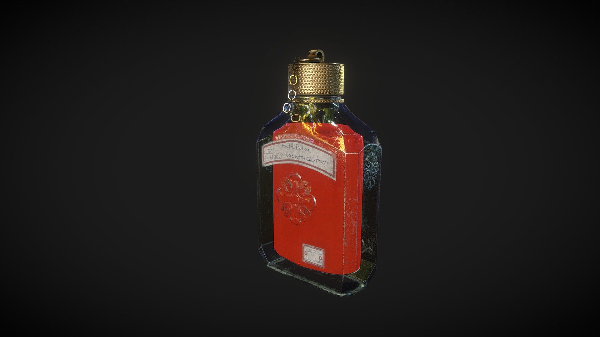 Health Potion - 3D model by chrisheslinga [3188861] - Sketchfab