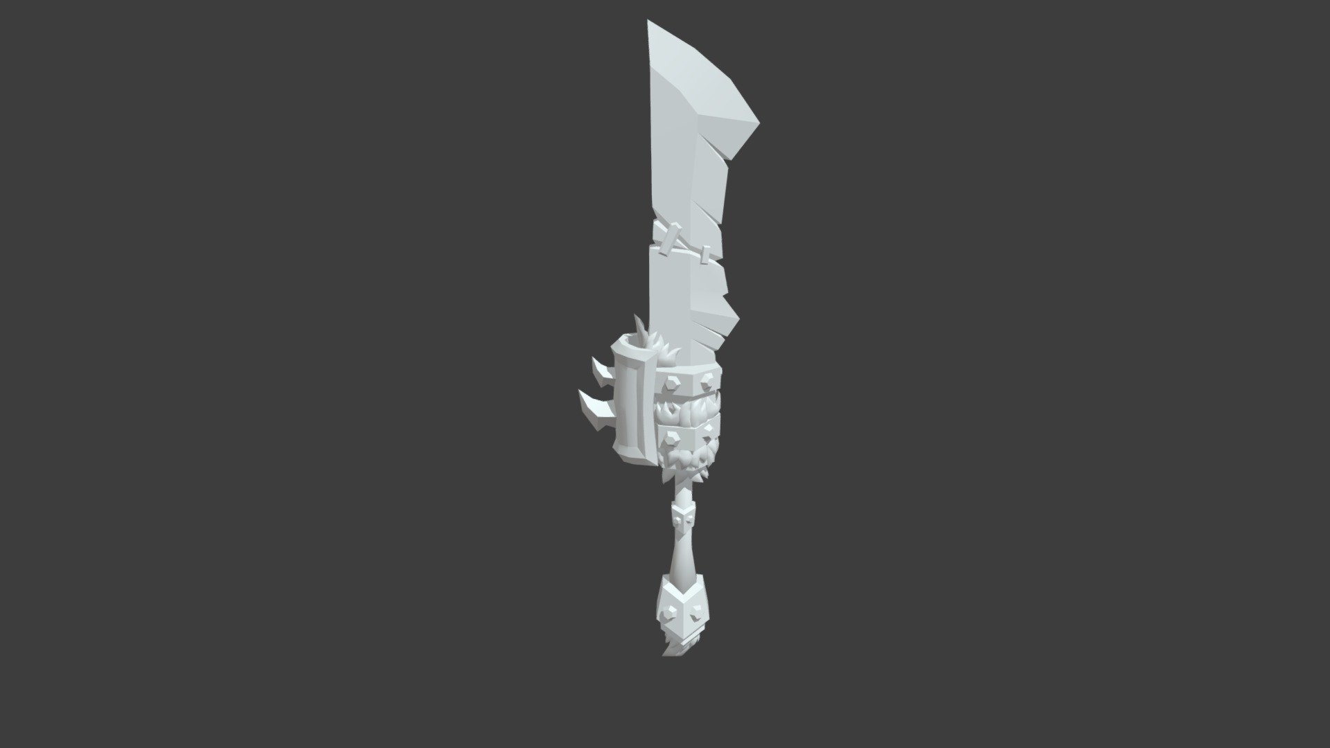 Stylized Wow Sword - 3D model by mochikaiwi [3189b12] - Sketchfab