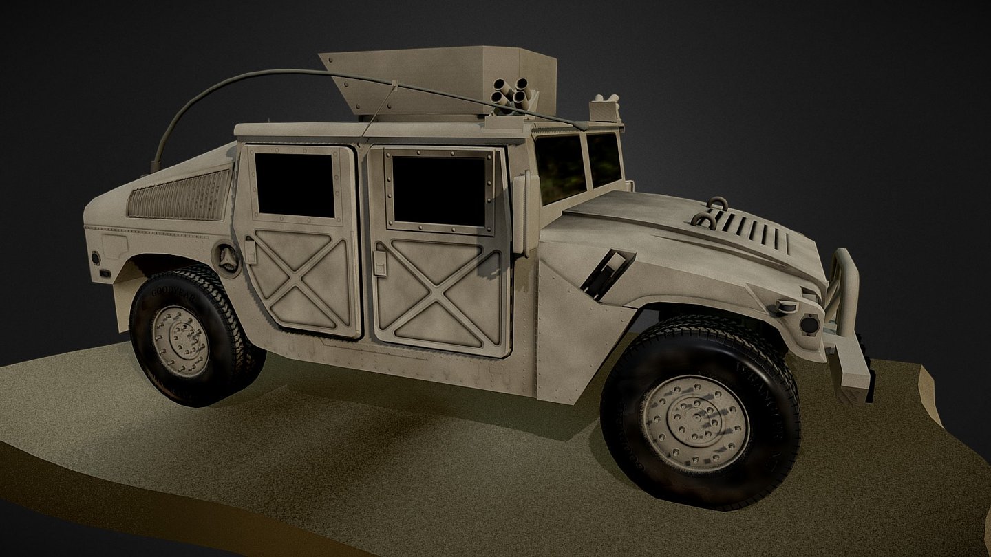 Humvee For Sketchfab - 3D model by devon_j_hartman [318bf11] - Sketchfab