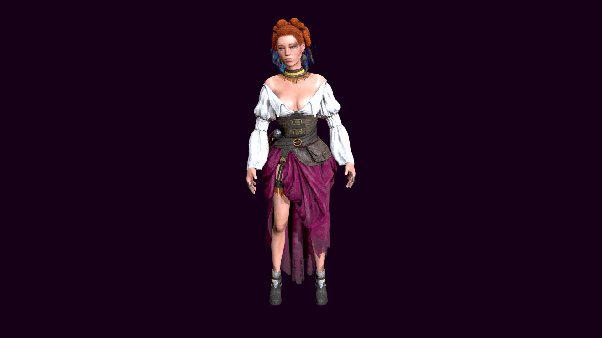 Gypsy - 3D model by anna.miakisheva [318cca0] - Sketchfab
