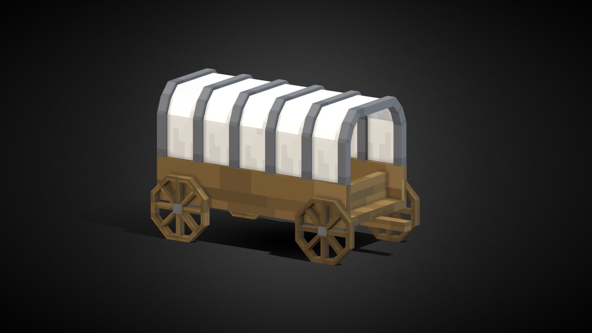 Medieval cart - 3D model by Atesson [318d108] - Sketchfab