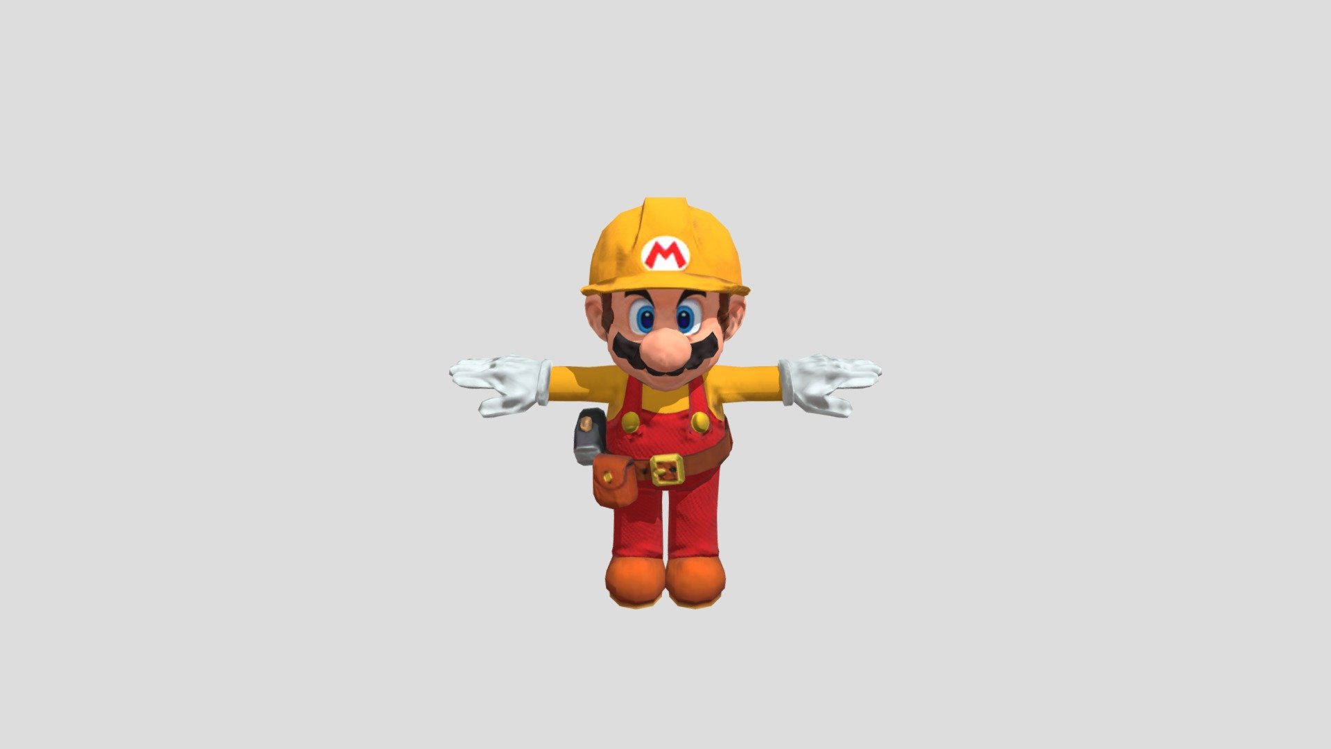 Mobile - Mario Kart Tour - Builder Mario - 3D model by jameerburke08 ...