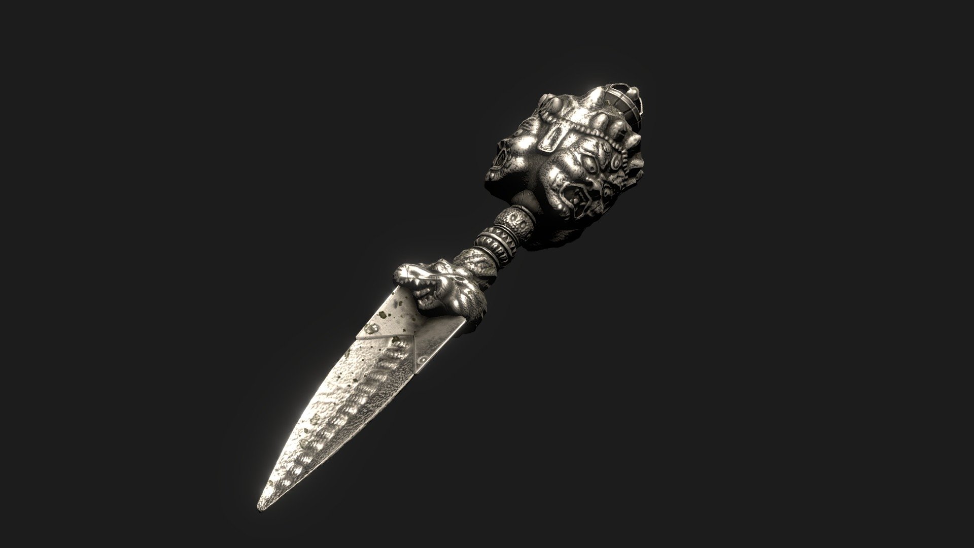 Tibetan Dagger - Download Free 3D model by pearrabi [318d2bd] - Sketchfab