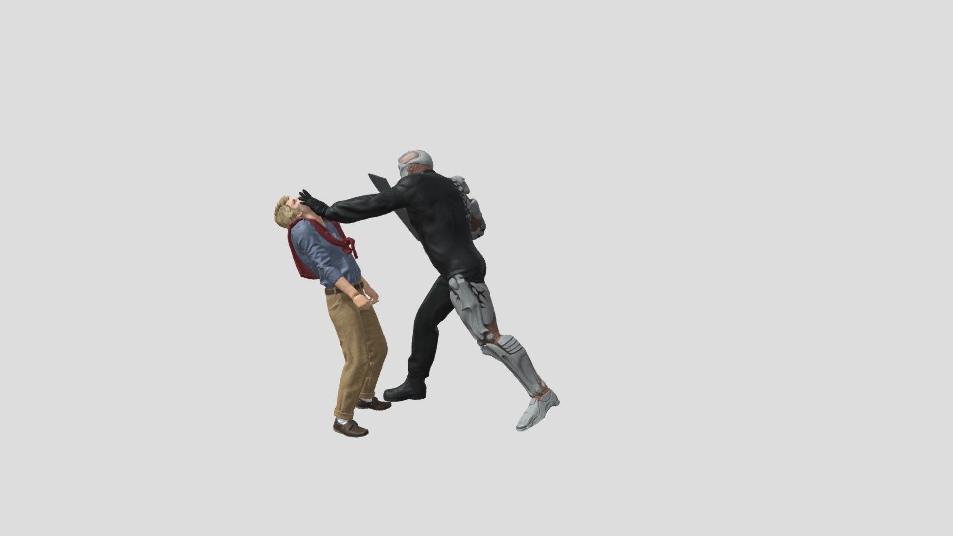 Jason X Machete Pezdispenser Animation - Download Free 3D model by ...
