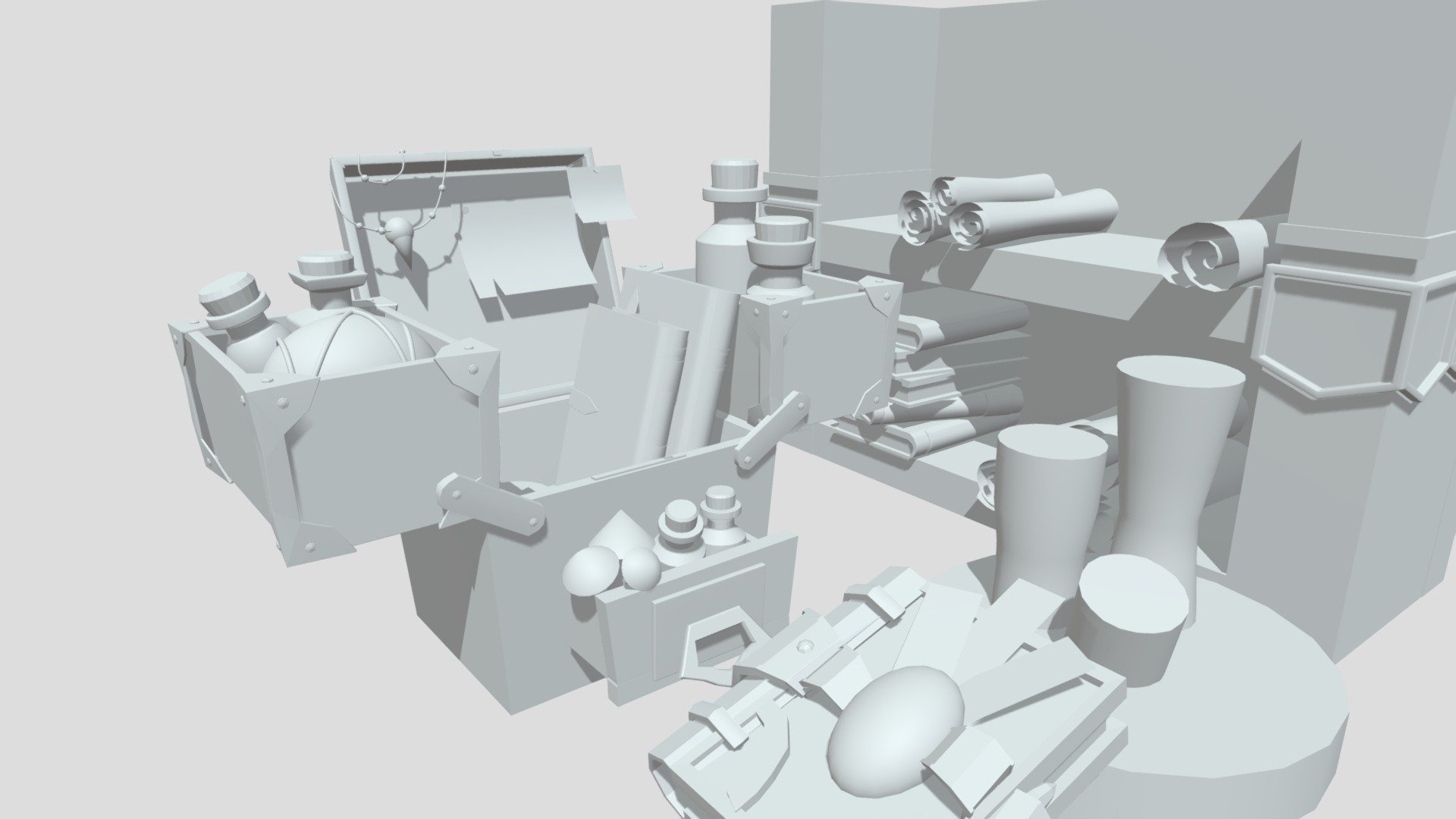 WitchBox - 3D model by s.henderson3 [3190674] - Sketchfab