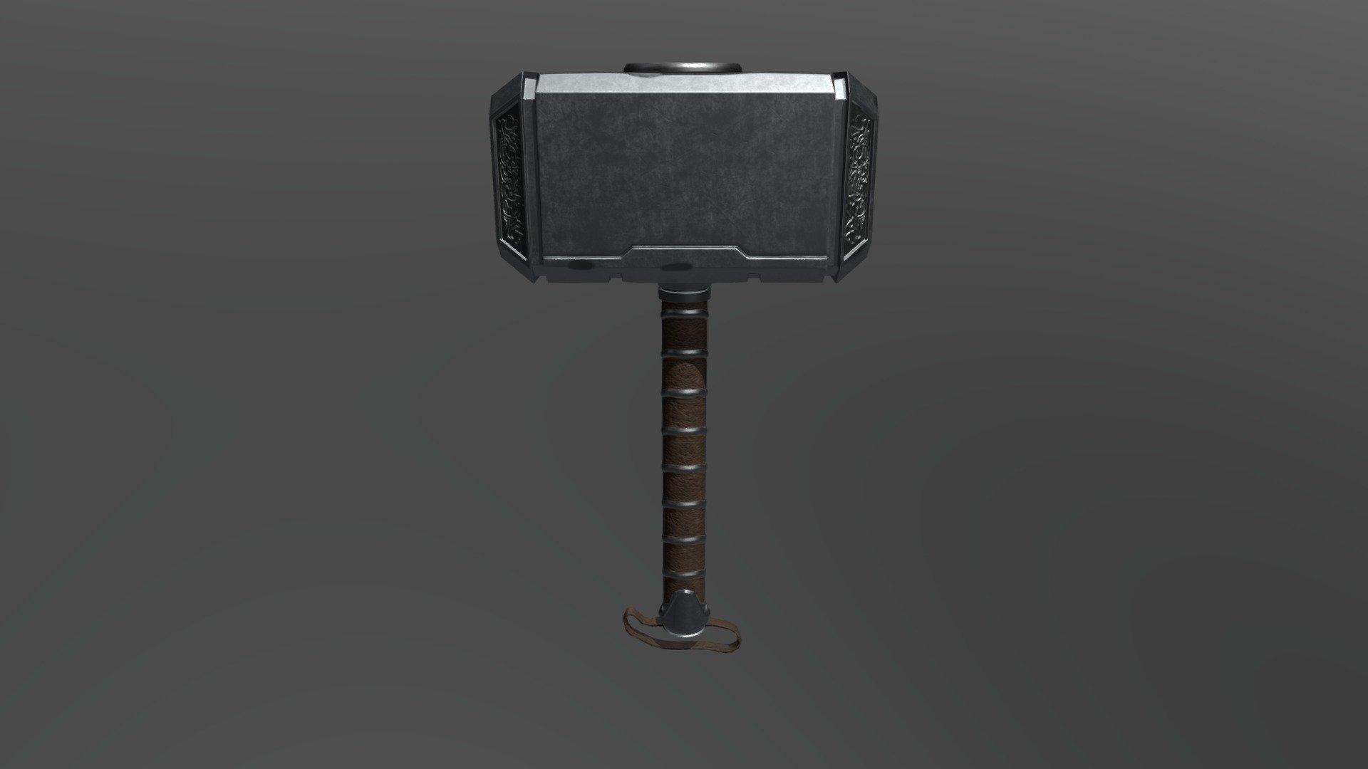 Mjolnir - 3D model by The_Ptk [3190bdf] - Sketchfab