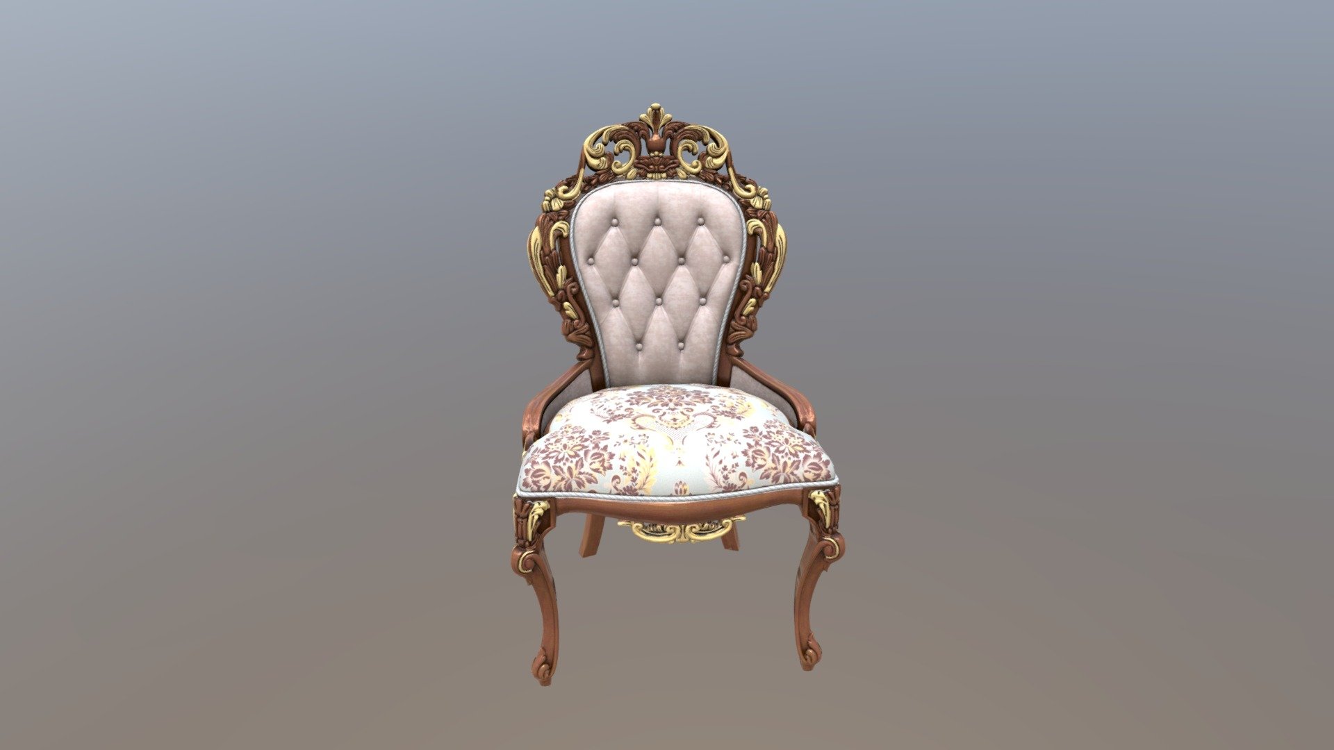 classic chair - 3D model by gangyirao [3192d76] - Sketchfab