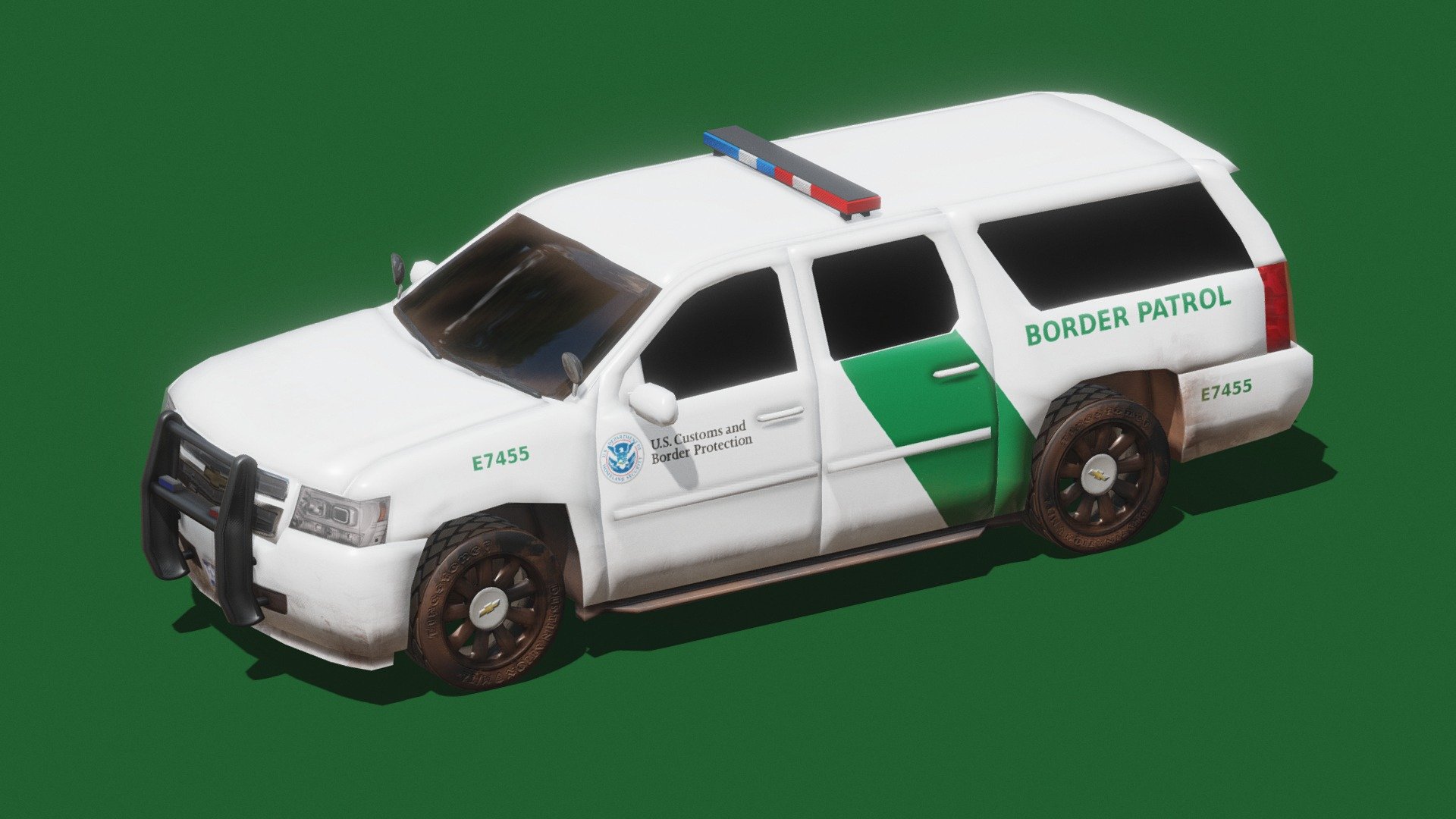 Chevrolet Border Patrol SUV - Download Free 3D model by SpatialNeglect ...