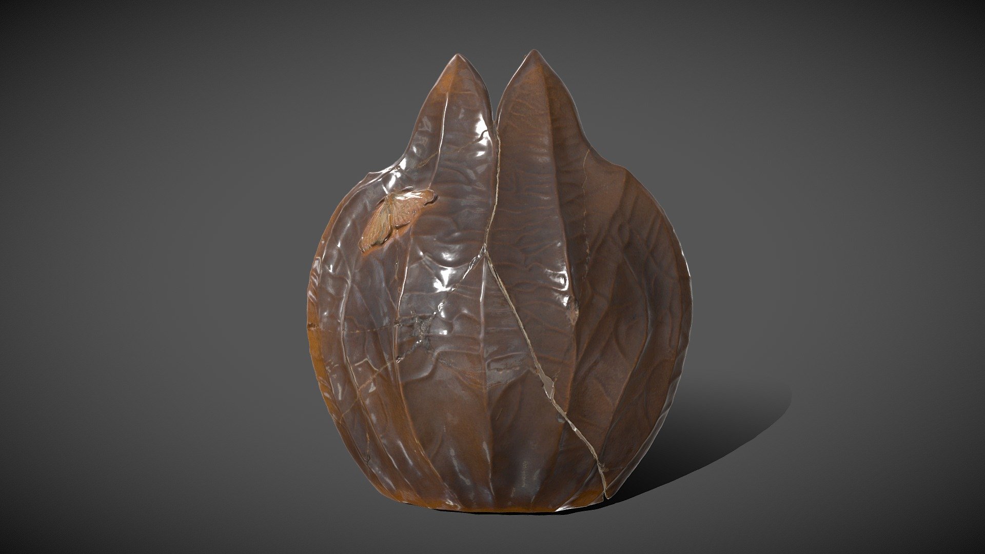Calice en forme de graine de rhinande - Download Free 3D model by ...
