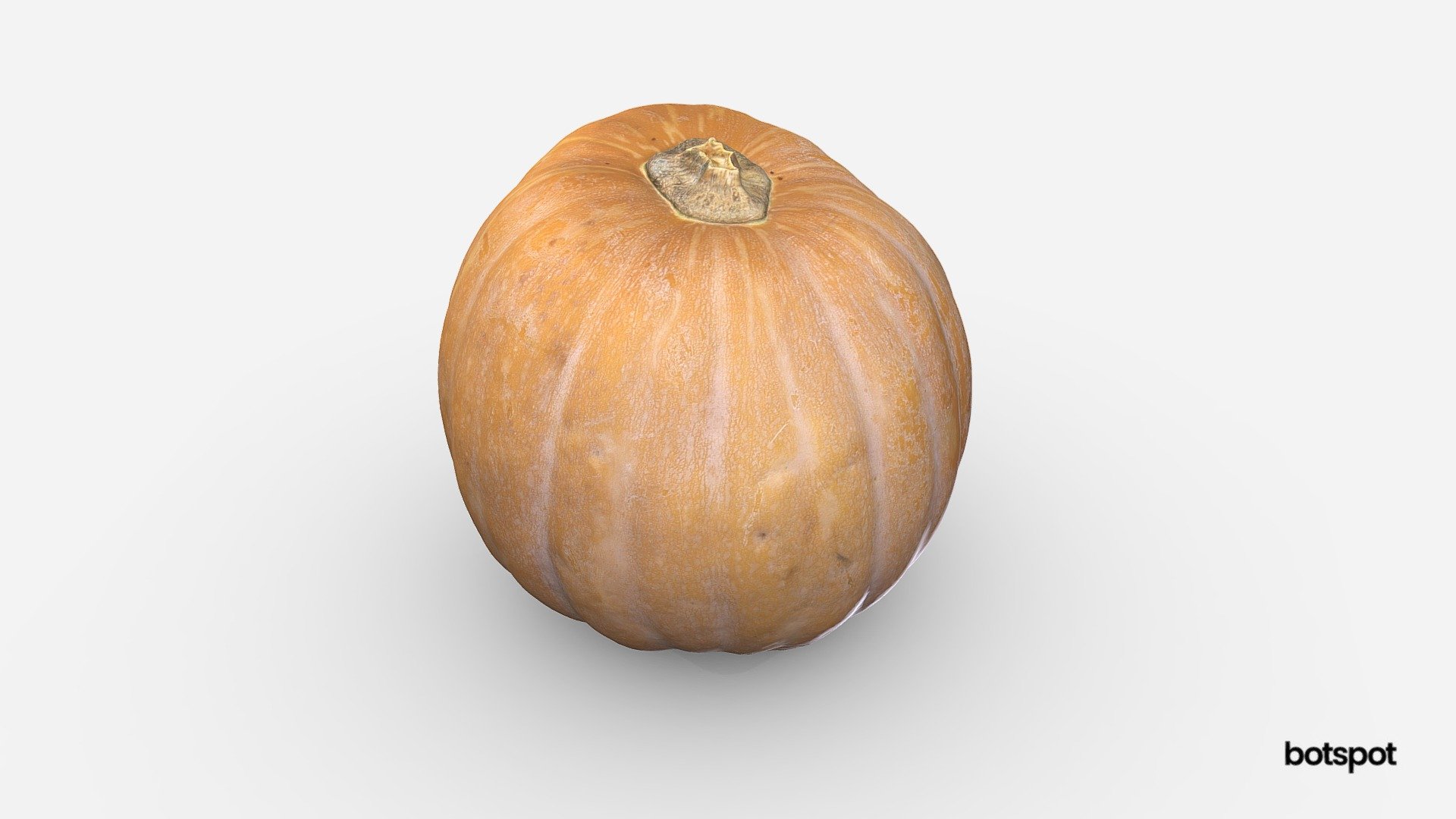 Classic pumpkin - 3D model by botspot (@botspot3d) [3195fc1] - Sketchfab