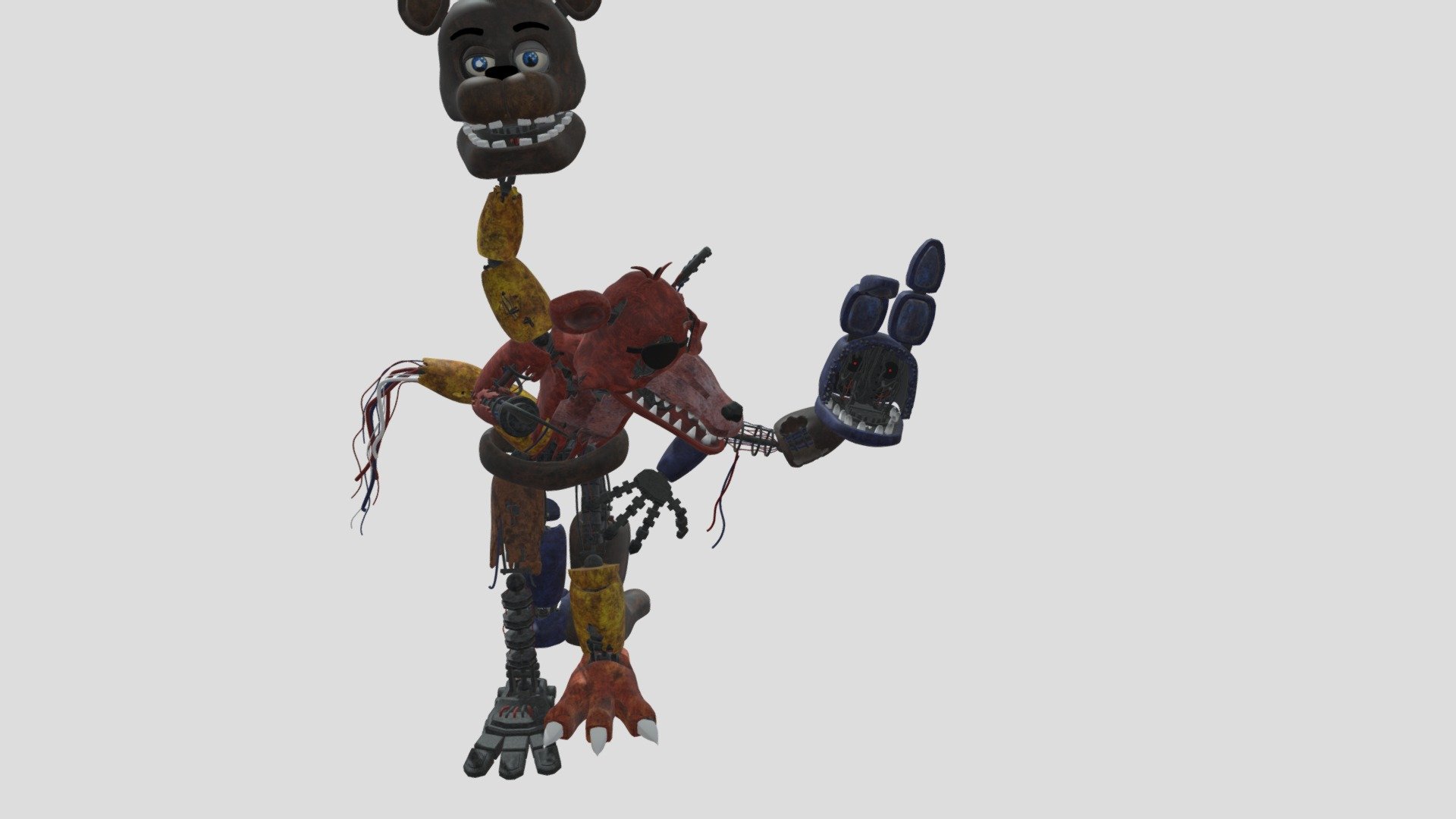 Fnaf creation - Download Free 3D model by petekd [319648a] - Sketchfab