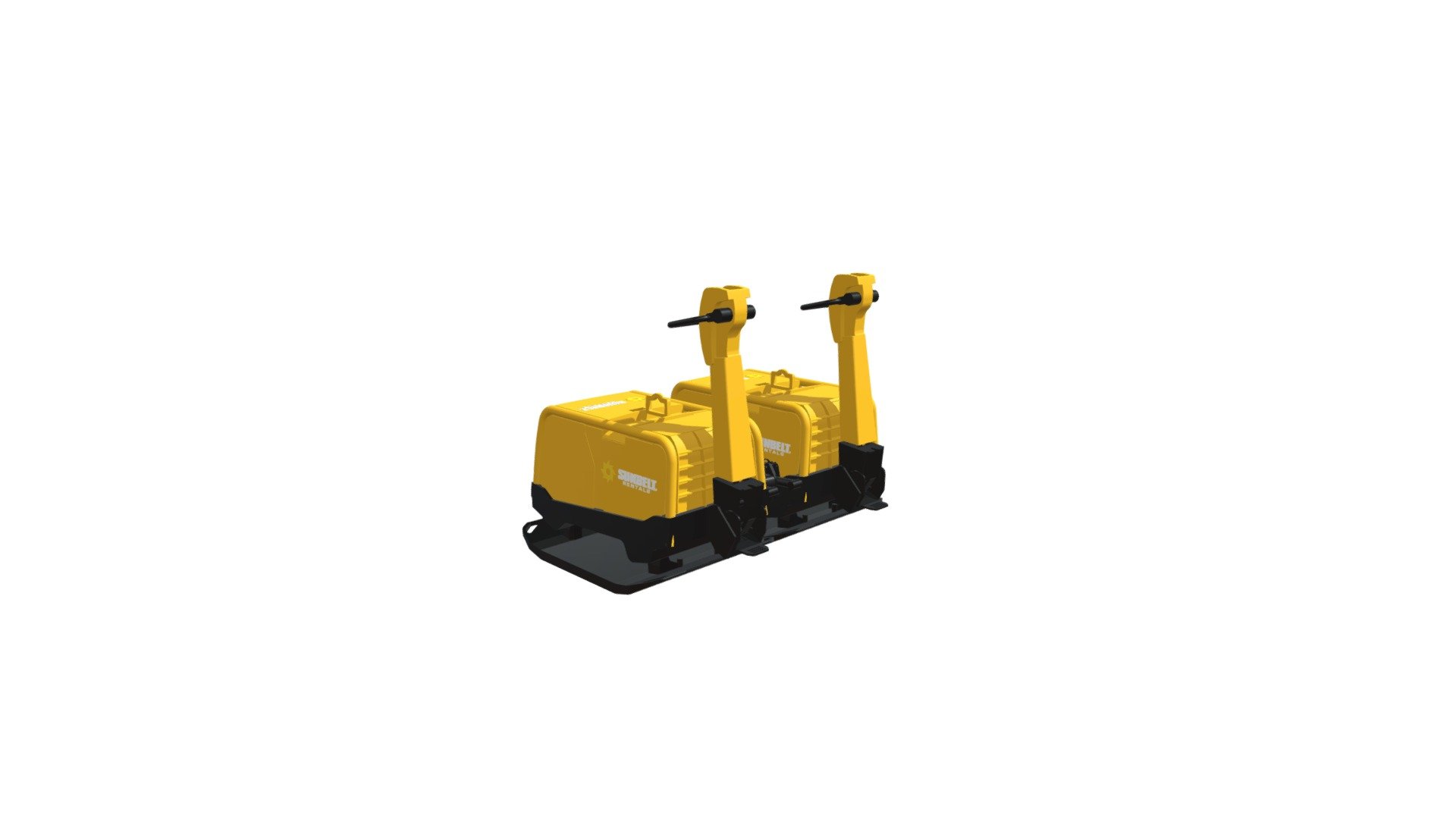 Compactor Wacker Neuson Double (Rail) - 3D model by bimstore ...