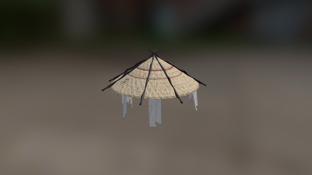 Monk's Straw Hat - 3D model by Cameron Jones (@cwjvarwick) [3198dab ...