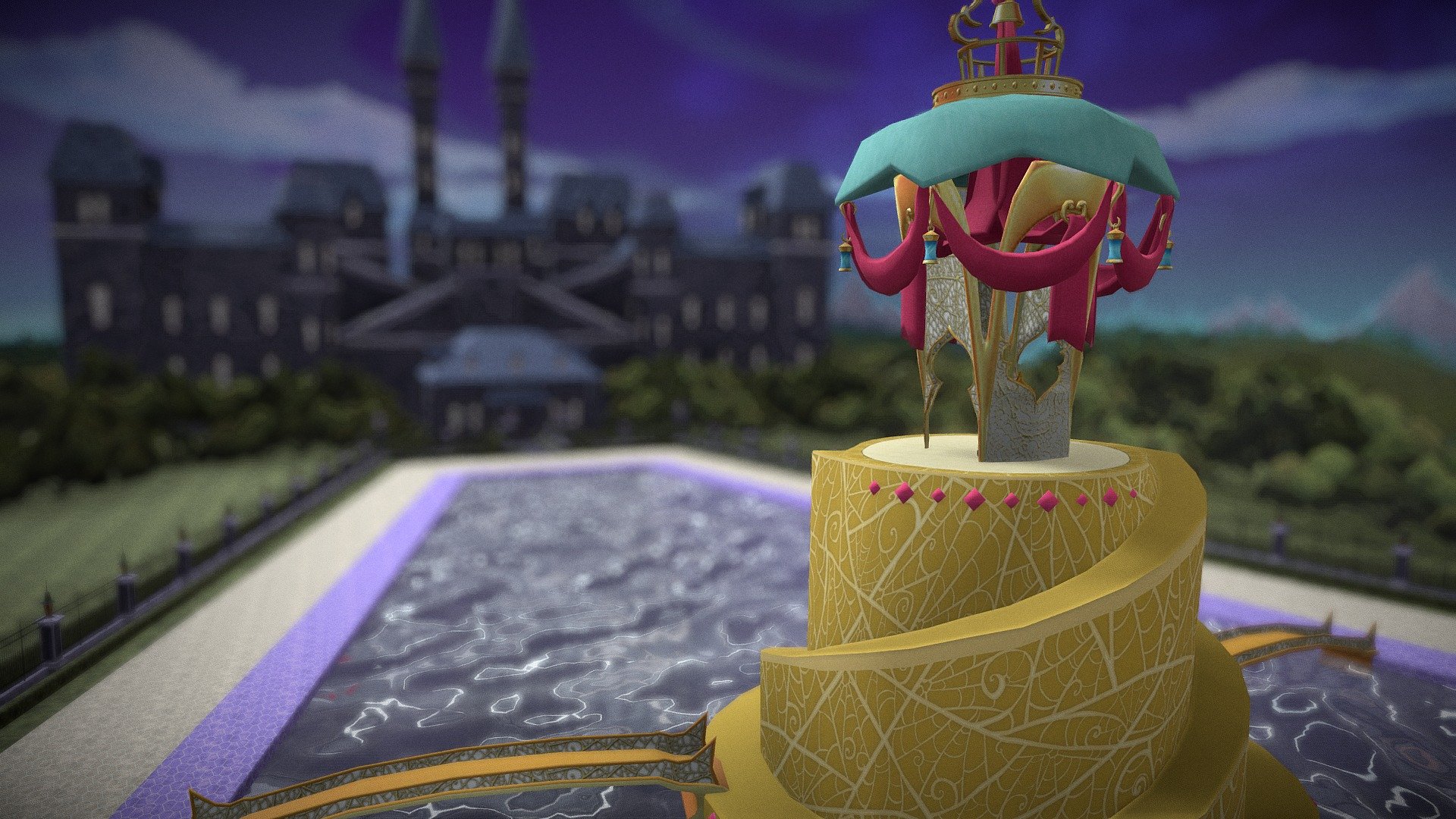 Pool Monster High - Download Free 3D model by royalroyaltymodel112 ...