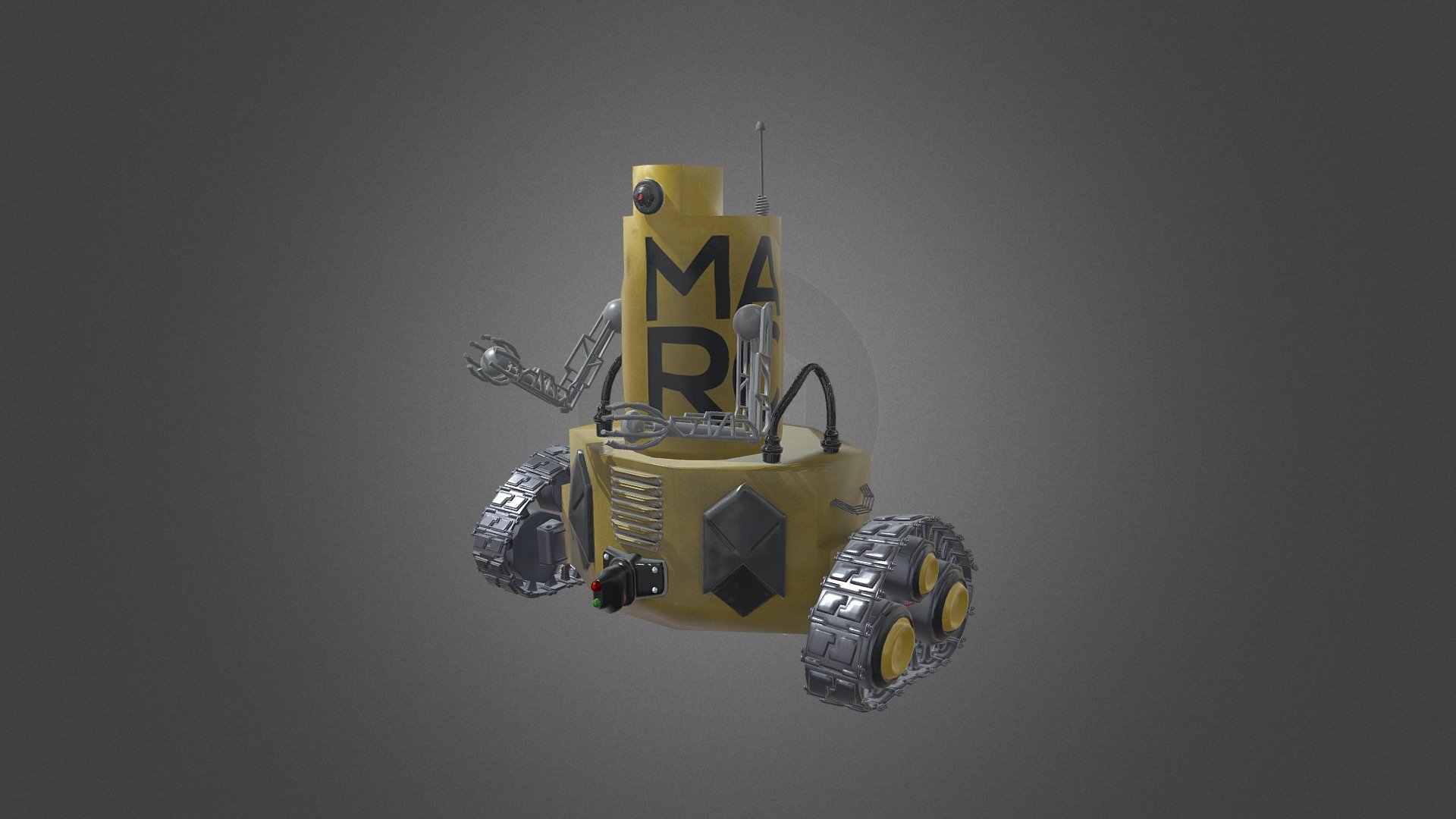 Robot - Download Free 3D model by abyss_conky [3199db6] - Sketchfab