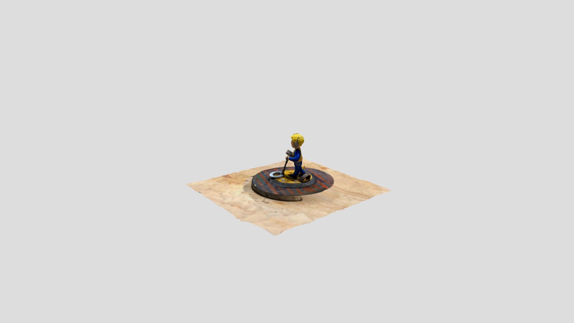 Fallout - Download Free 3D model by Ironicmonkey [319b987] - Sketchfab