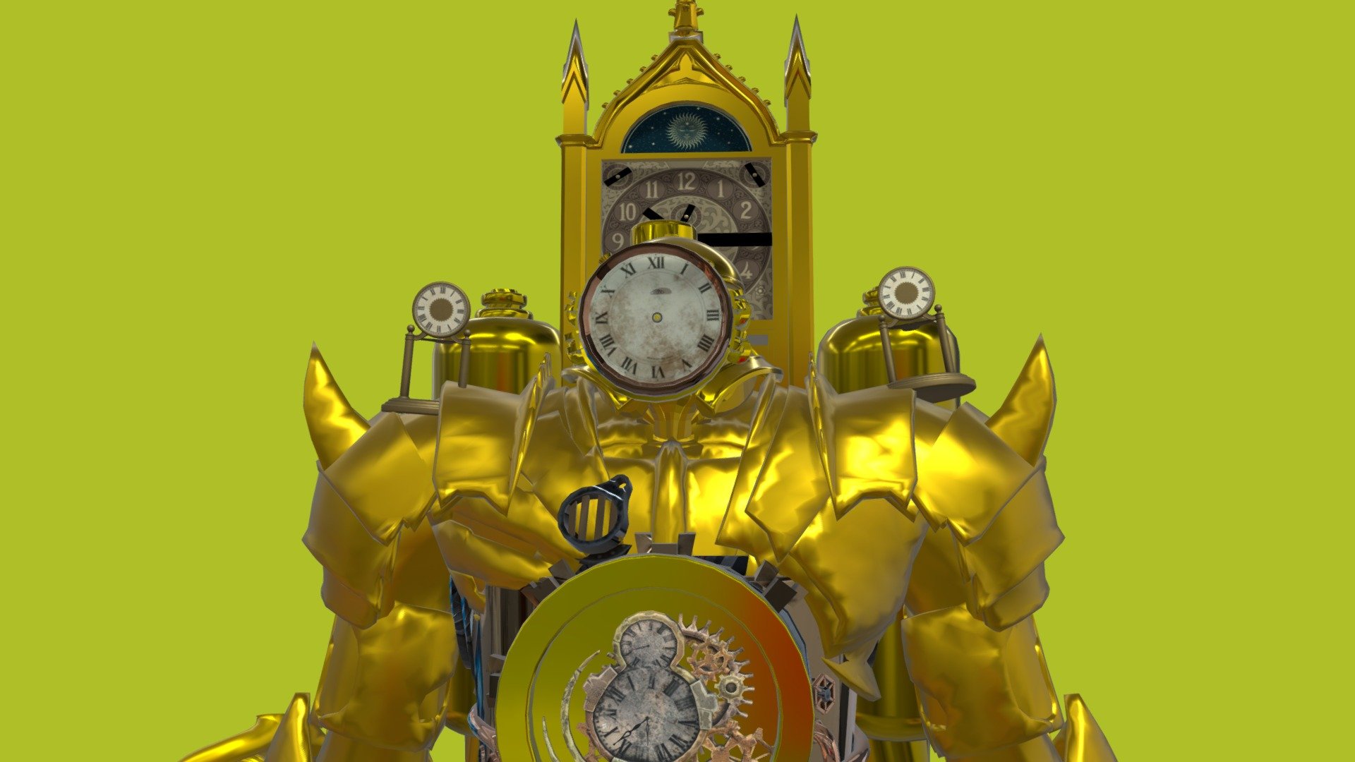 Titan Clockman - Download Free 3D model by BroThinksHesInTheNBA ...
