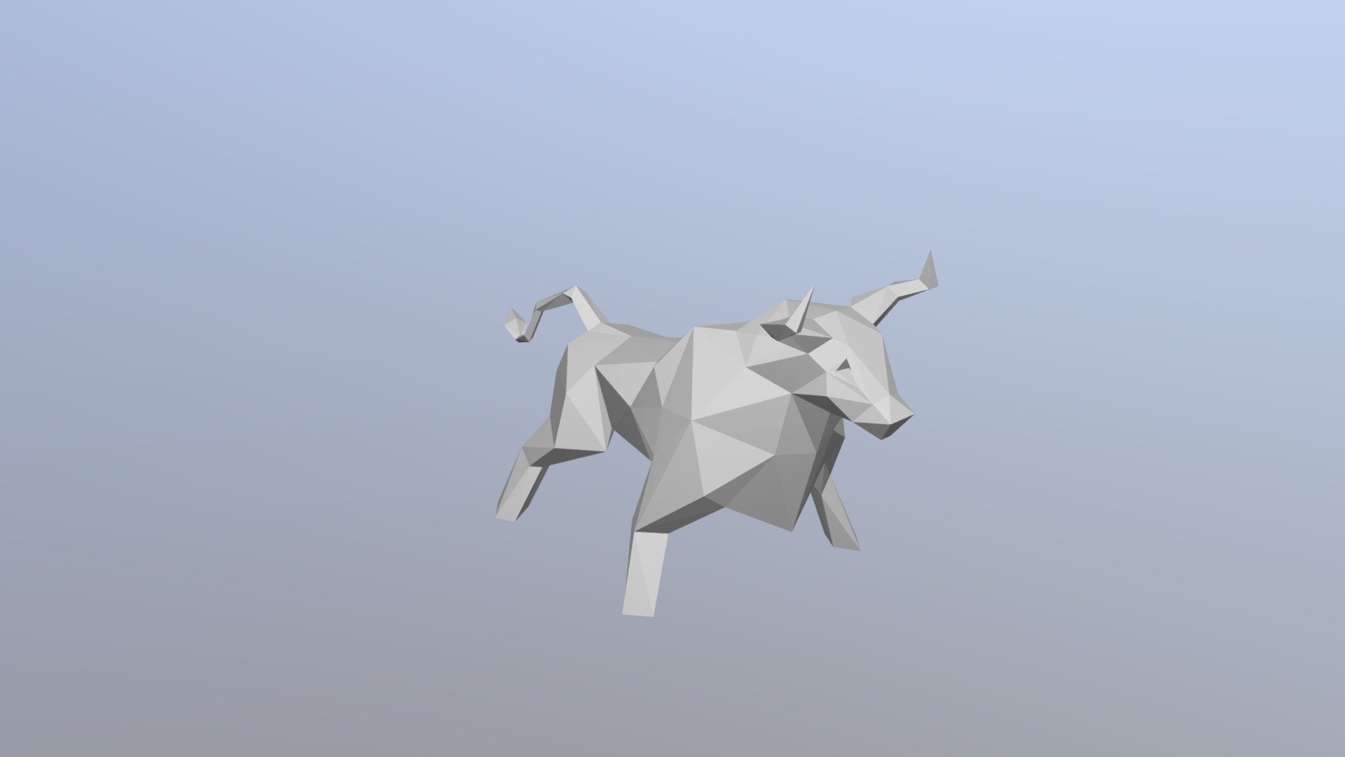 Toro Poly 1 - 3D model by pablom [319e174] - Sketchfab
