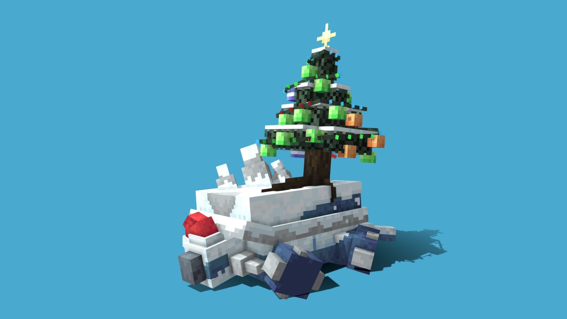 Torterra Christmas Shiny (Cobblemon) - 3D model by PokeResort ...