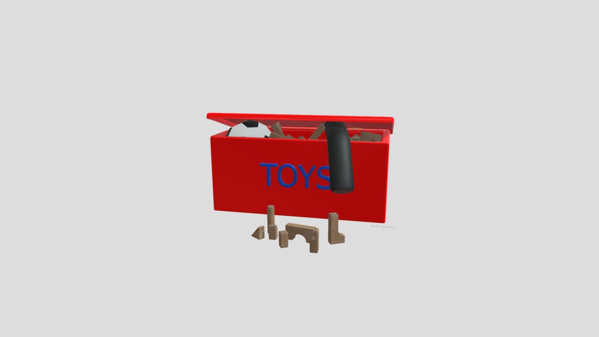 Toy Chest of Blocks - Download Free 3D model by KellyAlt [319ee0c ...