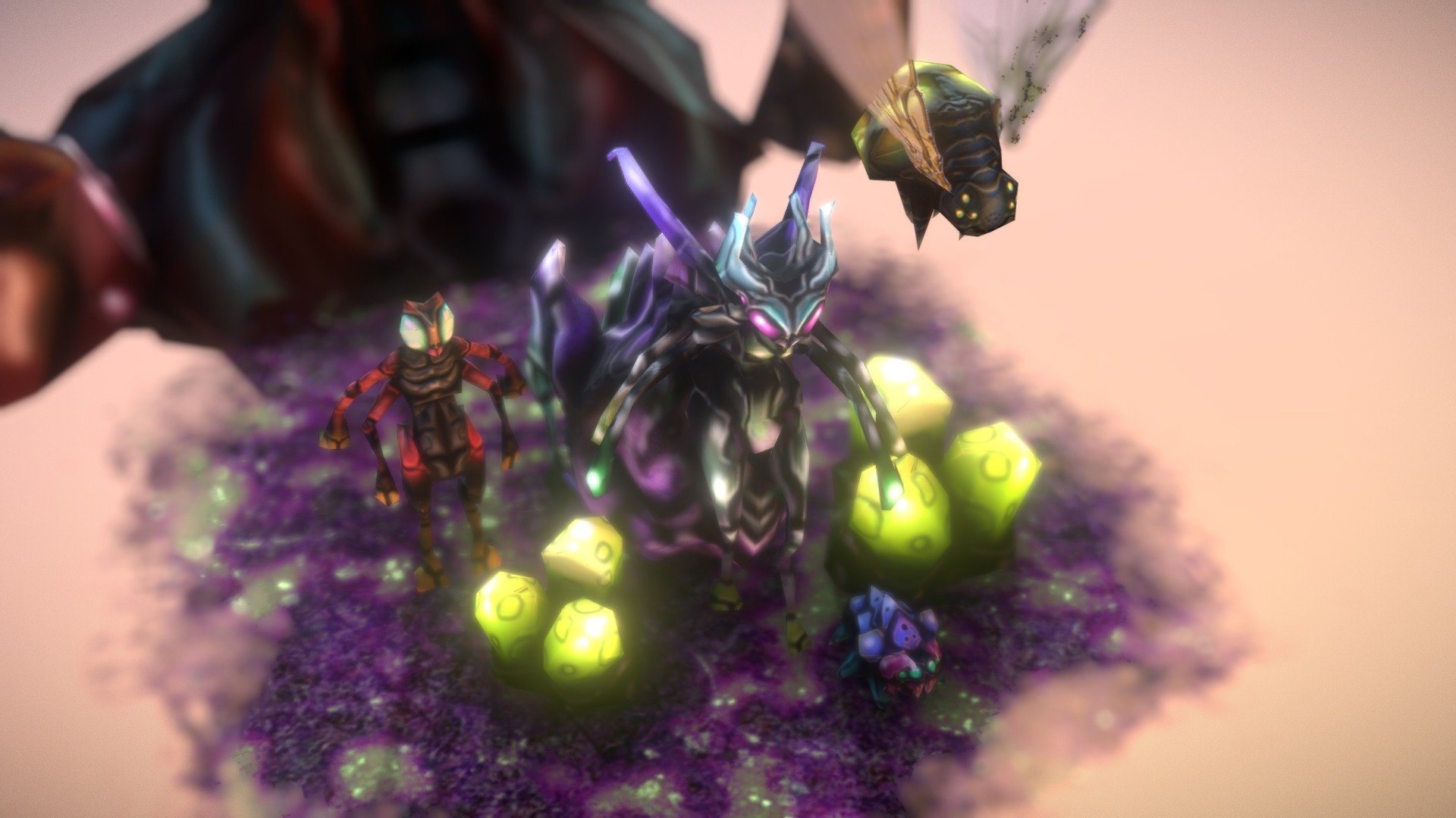 Insectoids Race Vo2 - 3D model by vfxrob [319ef6a] - Sketchfab