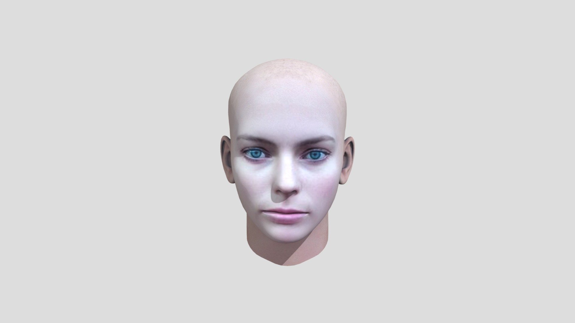 Margo 2 - Woman Head with BlendShapes - Download Free 3D model by ...