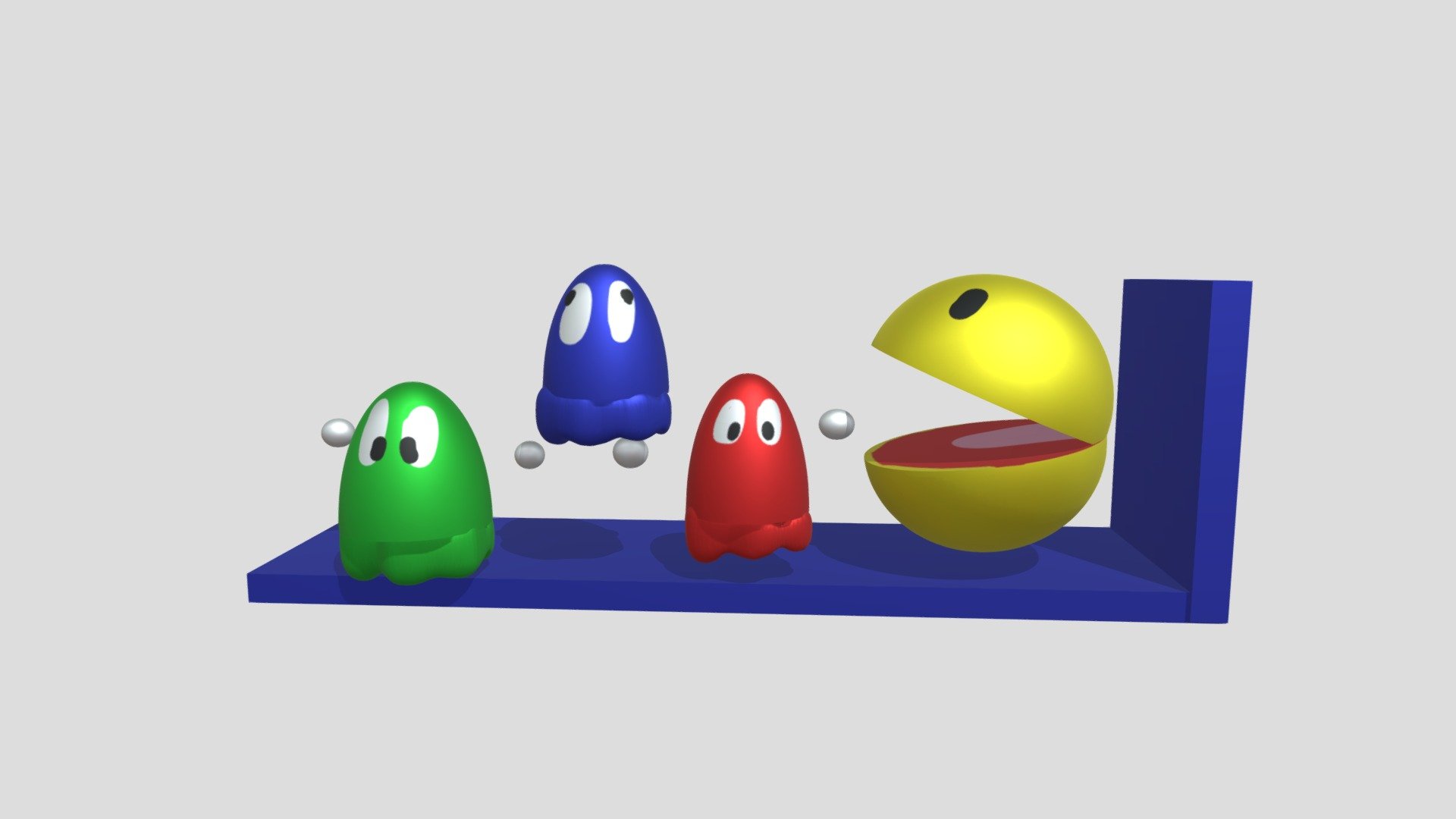 Pac-mania - Download Free 3D model by cyrilkhouryraphael [31a07cd ...