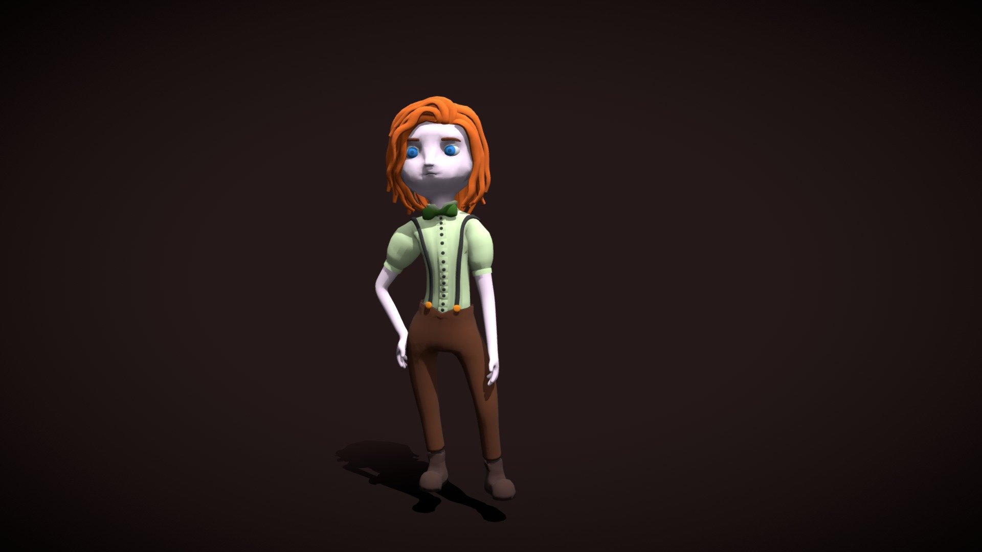 Girl Character - Download Free 3D model by Joseibbis23 [31a2ca0 ...
