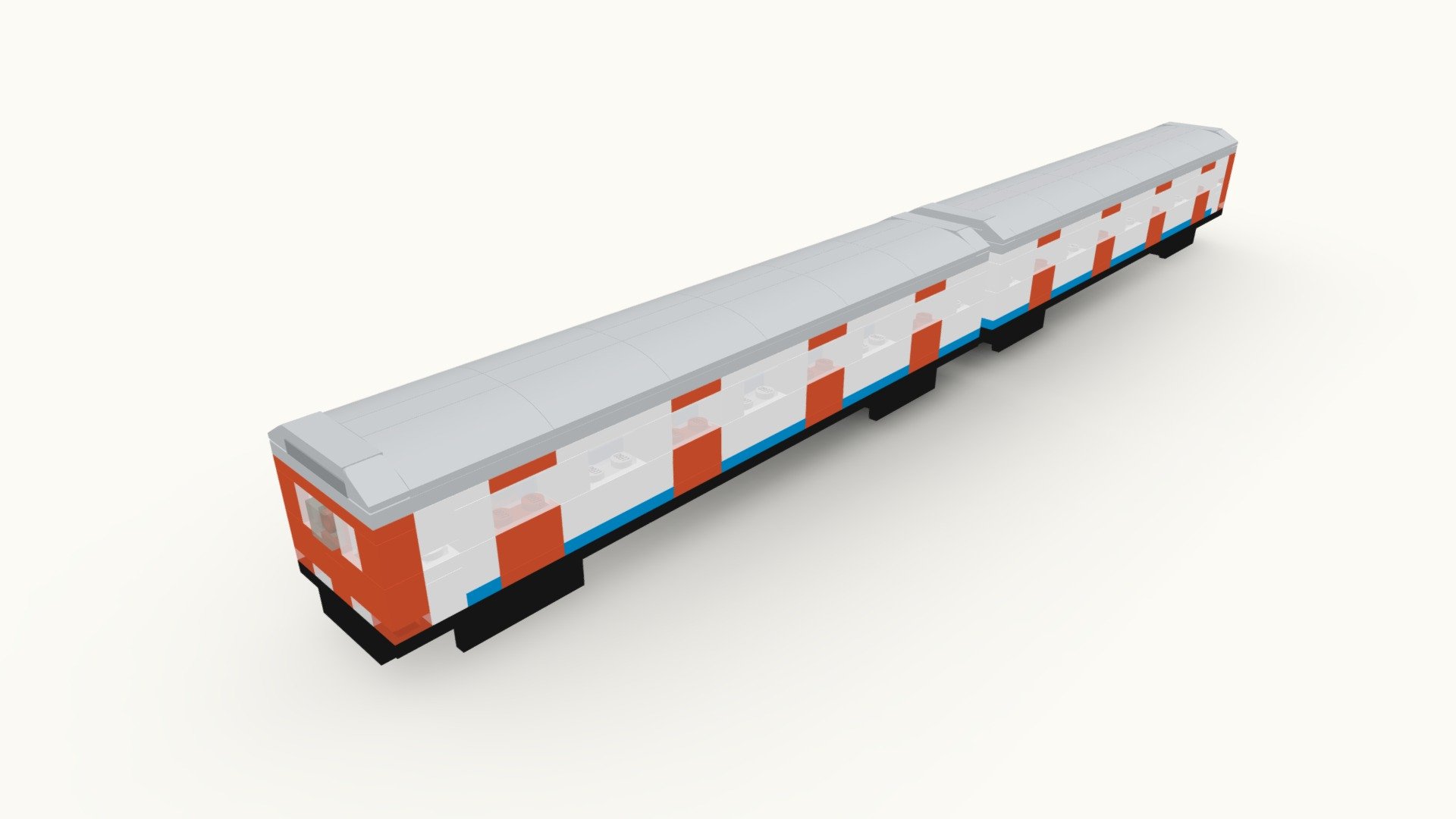 LEGO London Tub D78 Stock Train MOC [#0029] - Download Free 3D model by ...