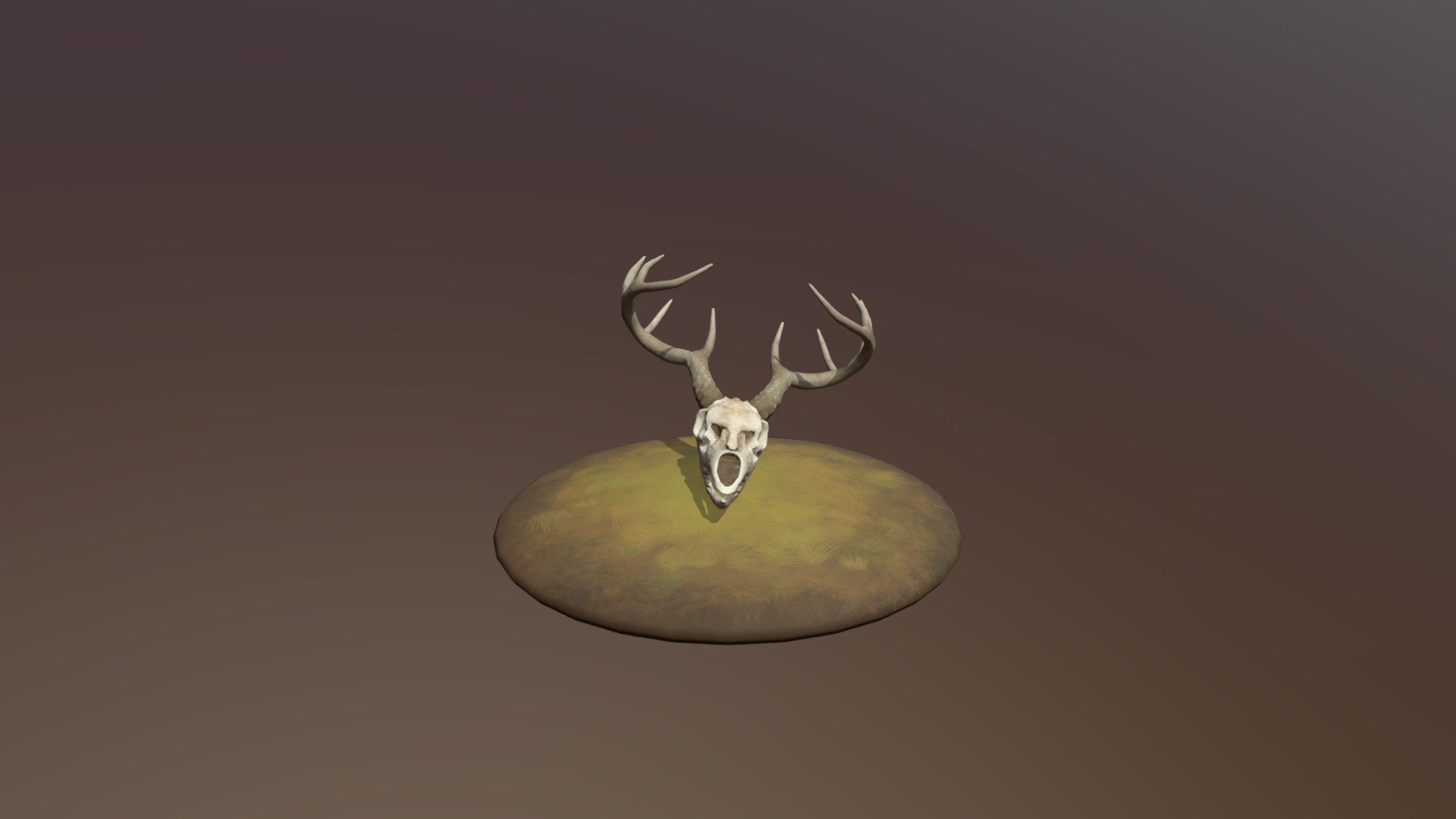 DeerSkull - 3D model by CJWrenn [31a3e3d] - Sketchfab