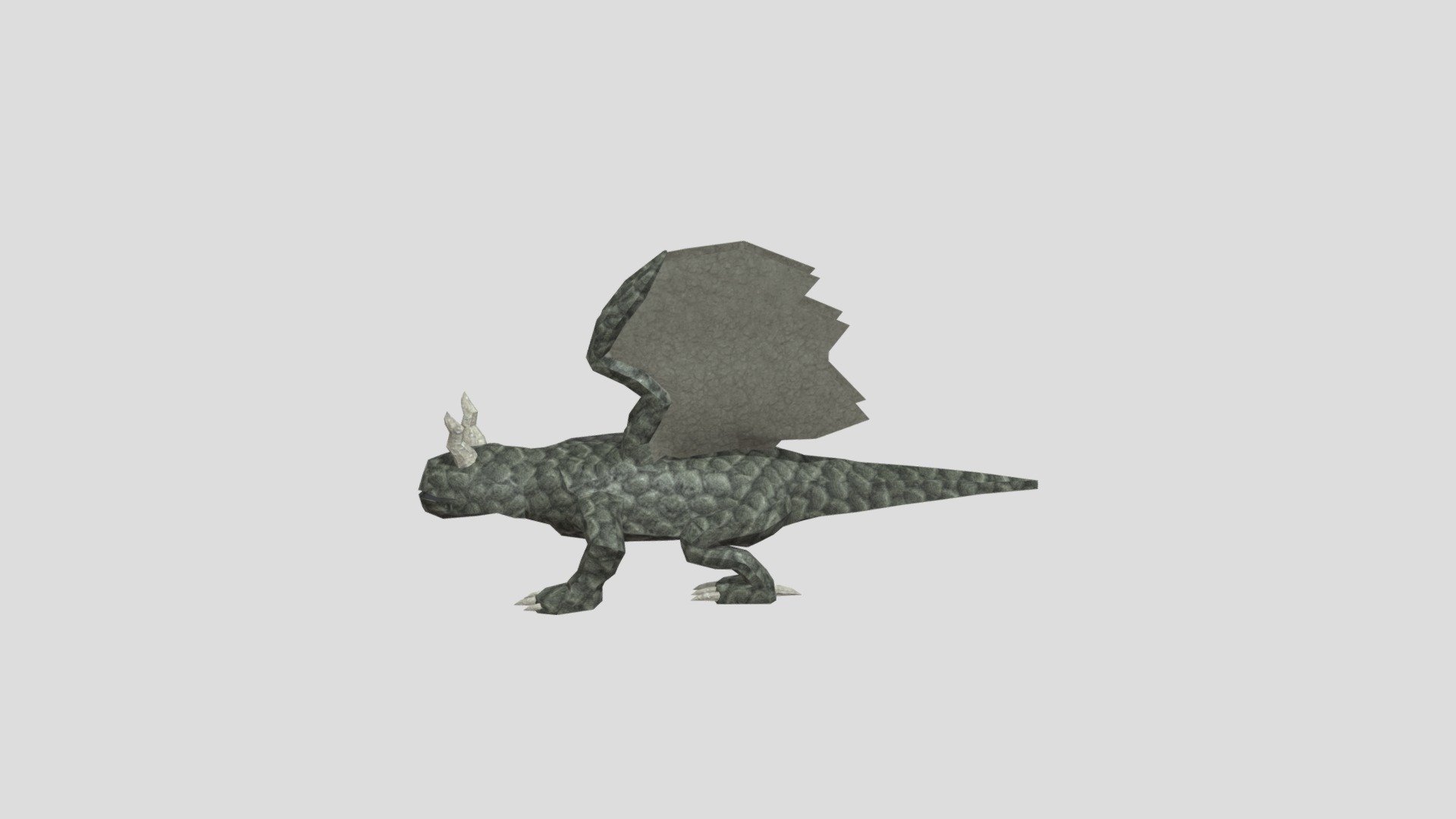 Low Poly Dragon - 3D model by Jt314257 [31a4624] - Sketchfab