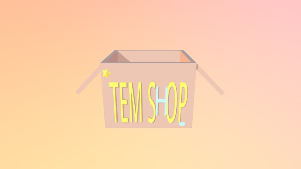 Tem Shop - 3D model by ParkerH [31a540c] - Sketchfab