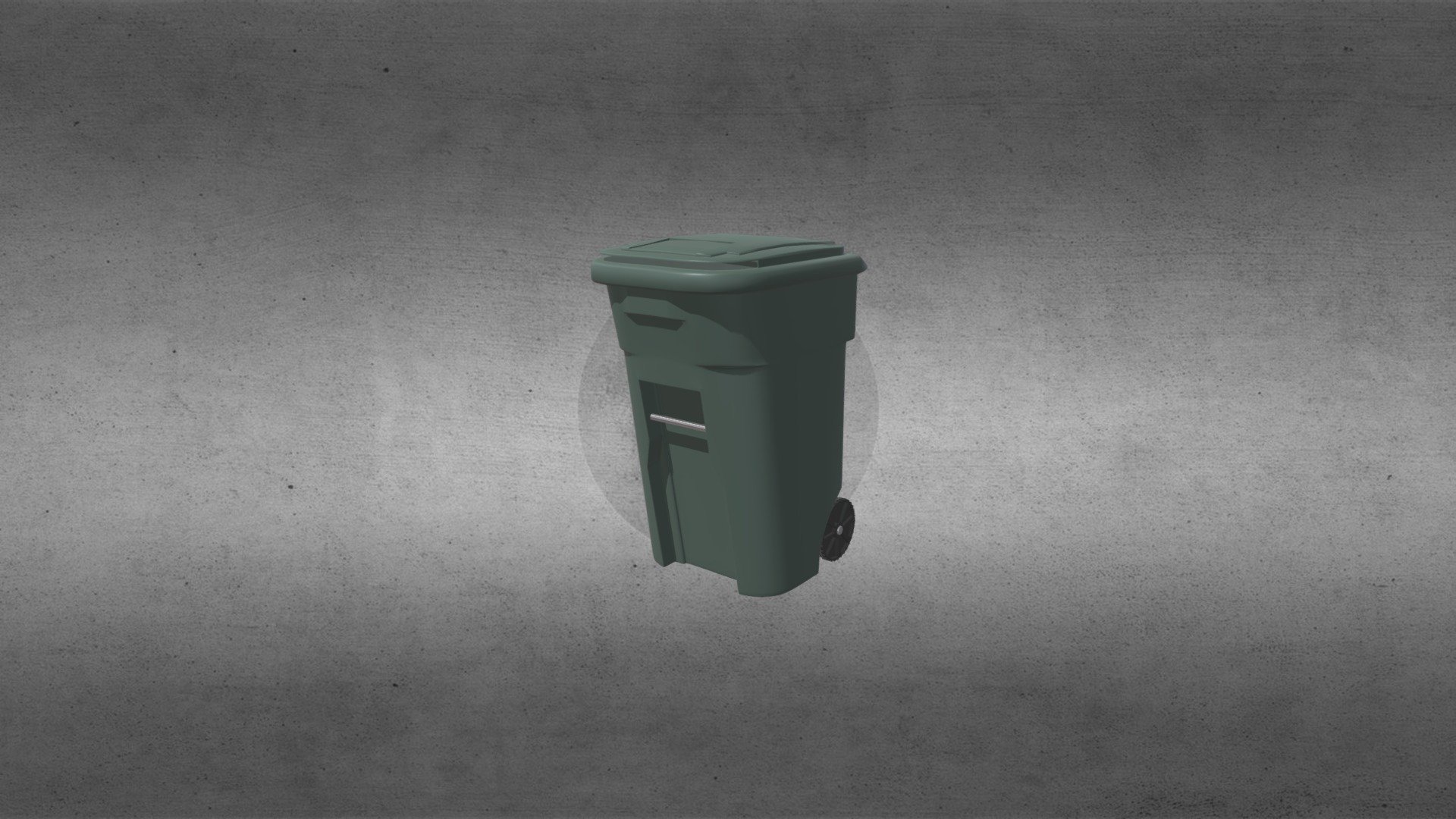 garbage_bin - 3D model by old_hunter [31a6898] - Sketchfab