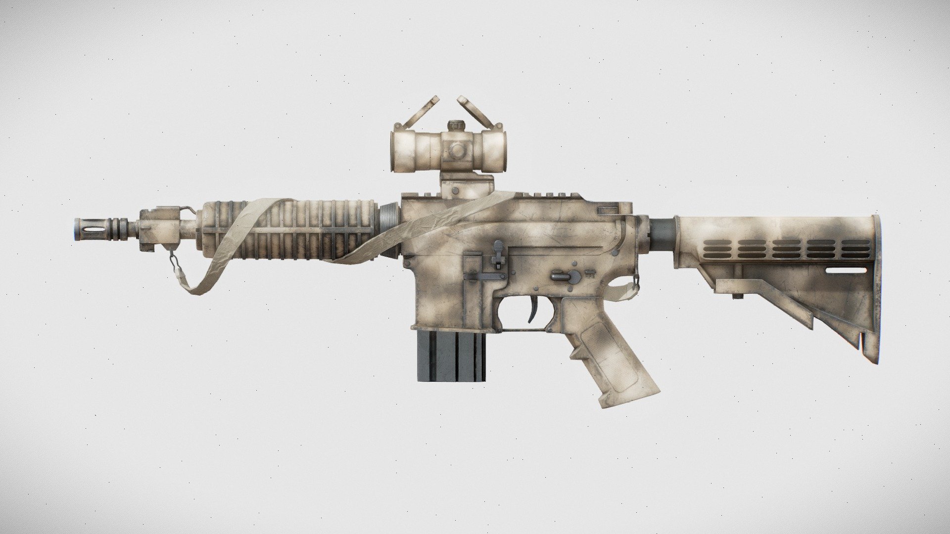 Classic M4 - Download Free 3D model by SpatialNeglect (@jeandiz ...