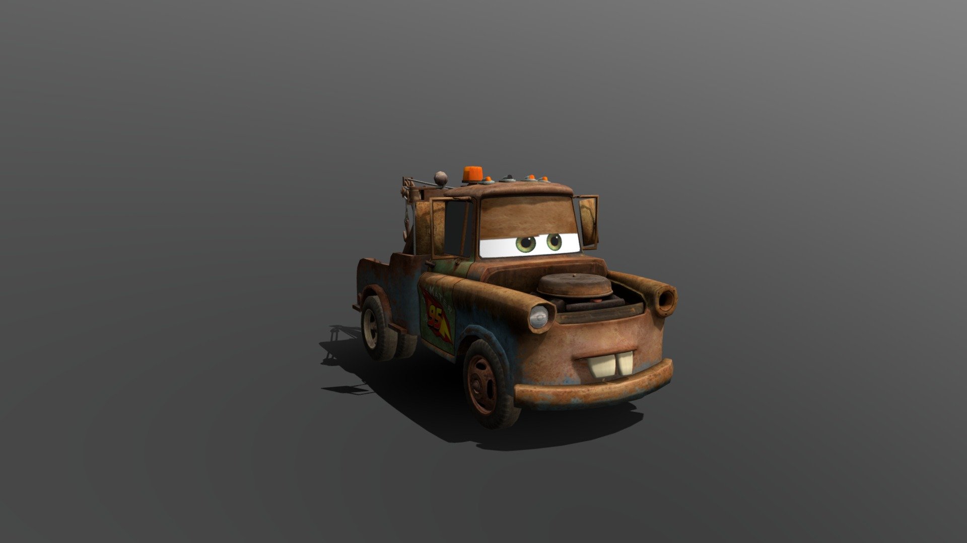 Cars 2 The Video Game : Mater - Download Free 3D model by carsgames81 ...
